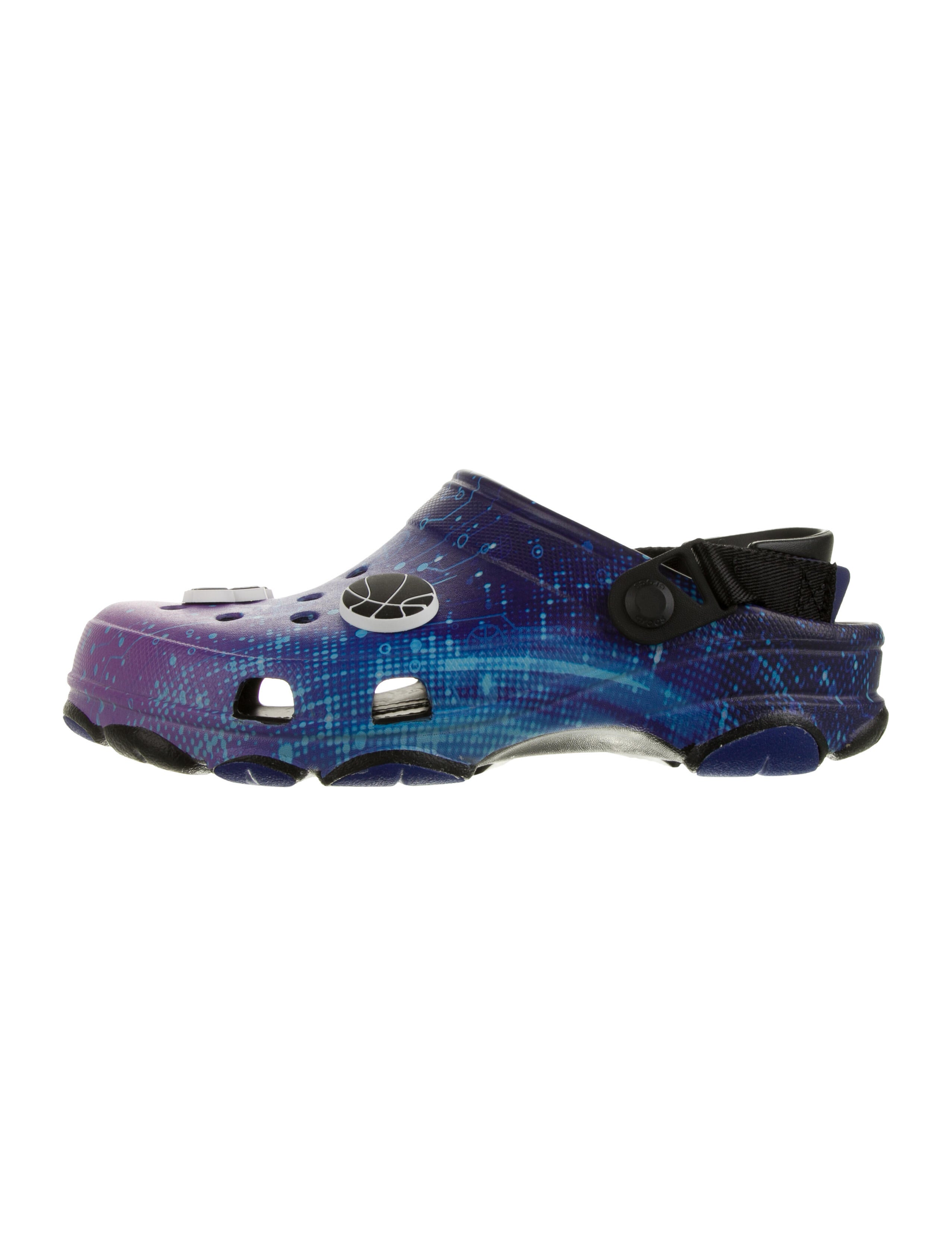 Crocs Classic All-Terrain Clog x Space Jam 'Black Purple' Rubber ...
