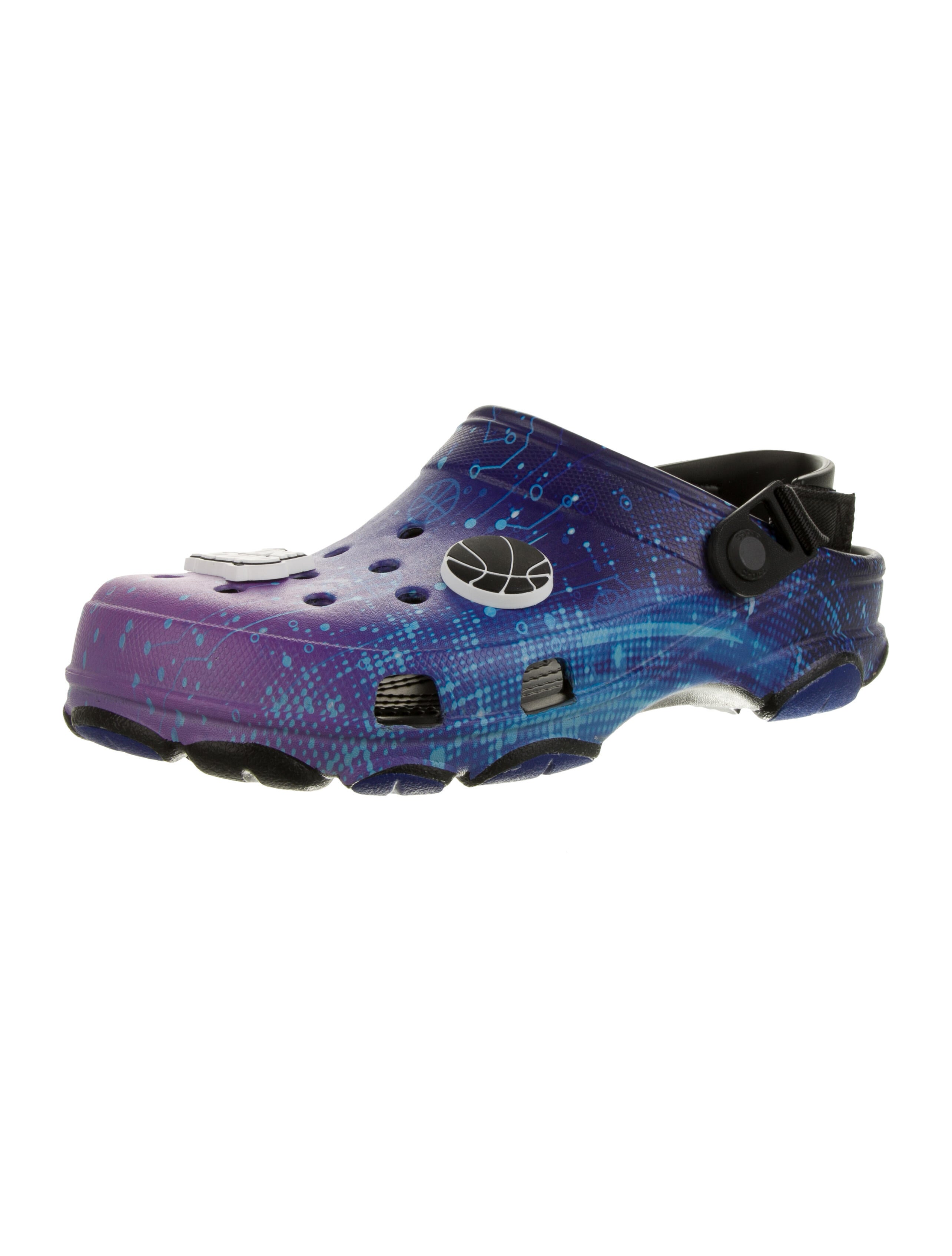 Crocs Classic All-Terrain Clog x Space Jam 'Black Purple' Rubber ...