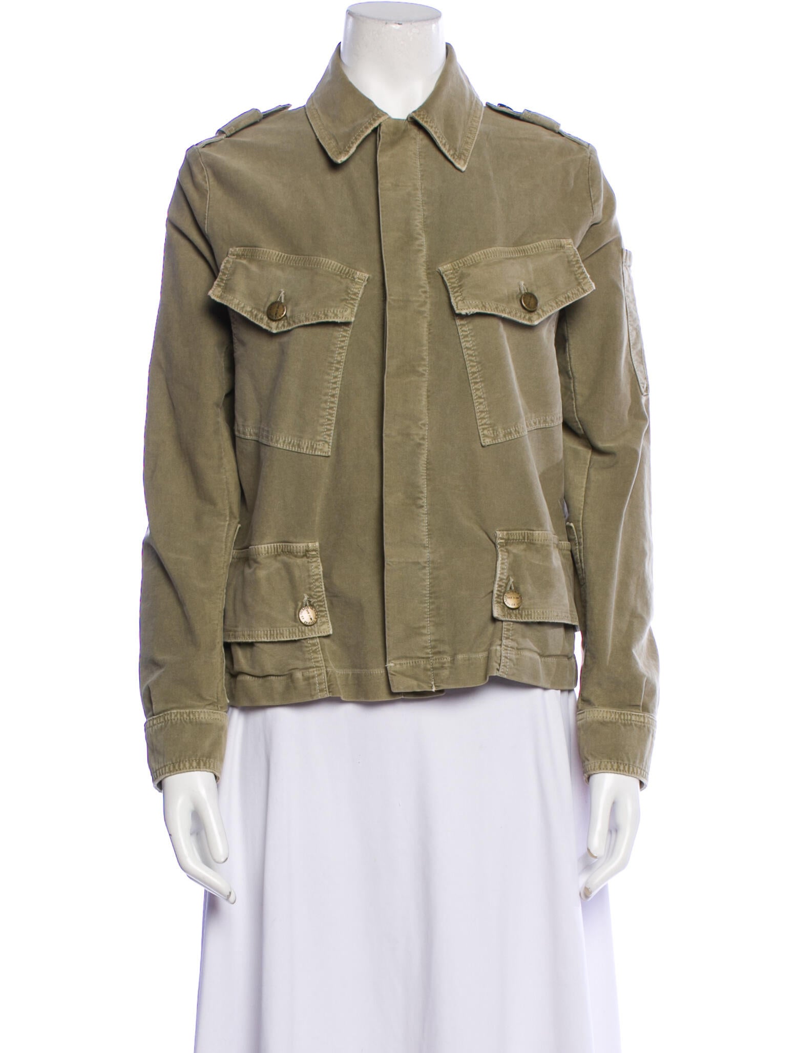 Current/Elliott Cadet Striped Jacket - Neutrals Jackets, Clothing ...