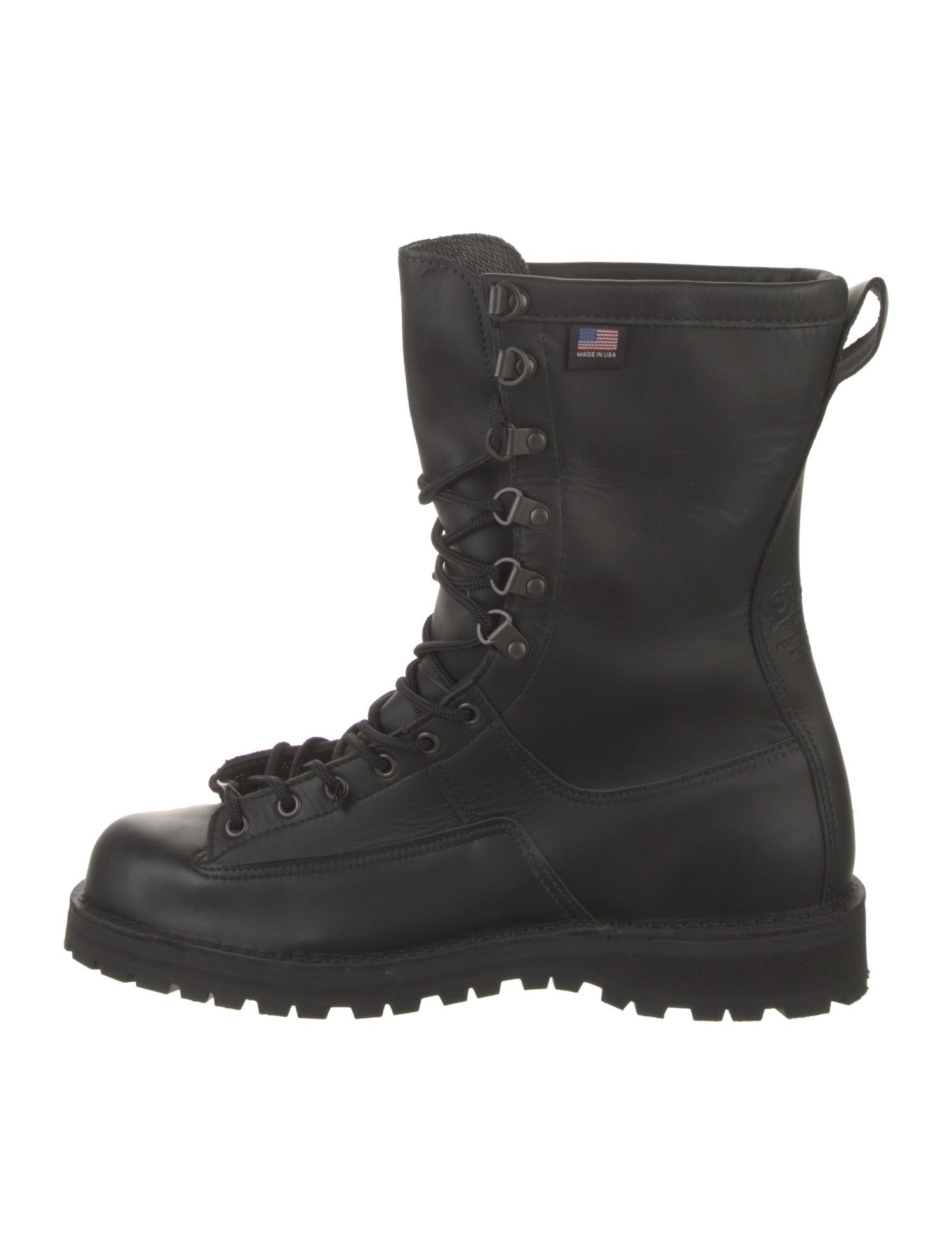 Danner Leather Combat Boots - Black Boots, Shoes - WDANN20357 | The ...