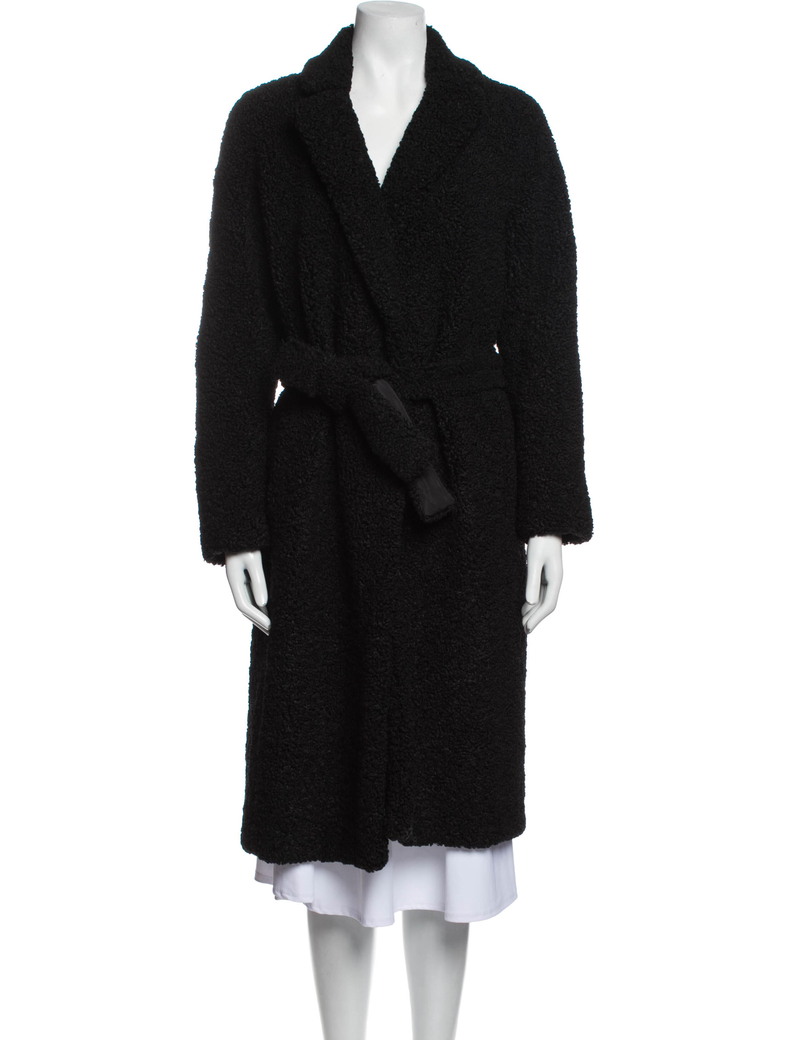 Gerard Darel Faux Fur Coat - Black Coats, Clothing - WDARL24850 | The ...