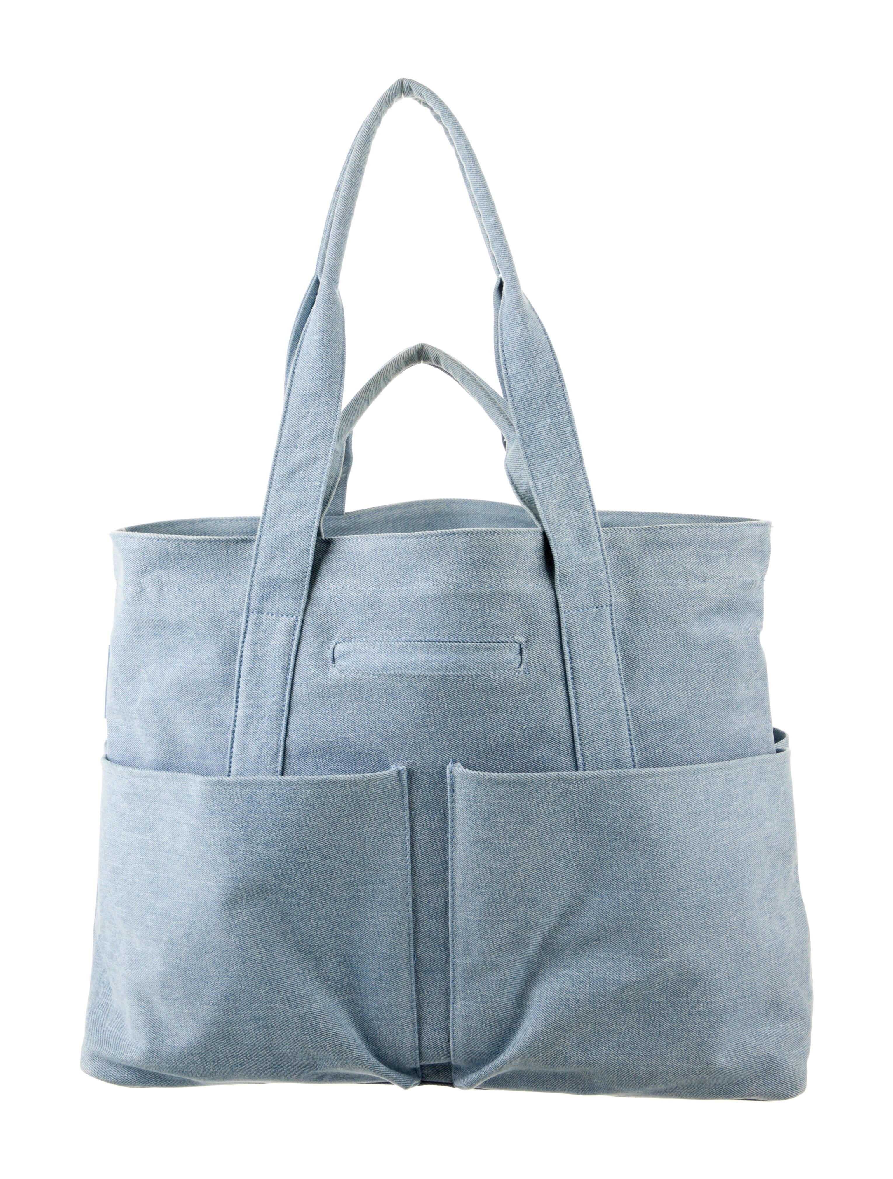Dagne Dover Denim Tote Bag - Blue Totes, Handbags - WDDAO20666 | The ...