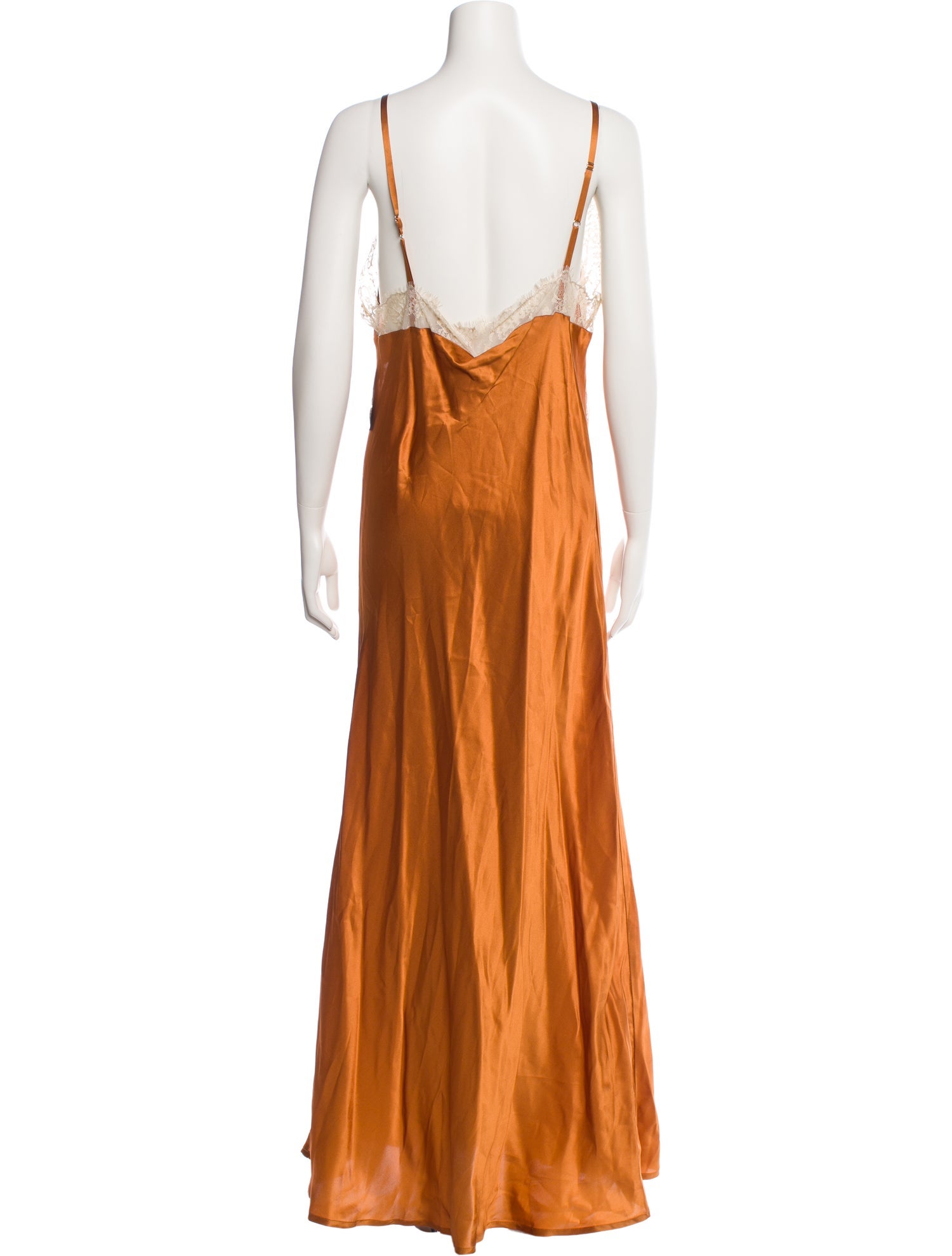 Dodo Bar Or Silk Long Dress w/ Tags - Orange Dresses, Clothing ...