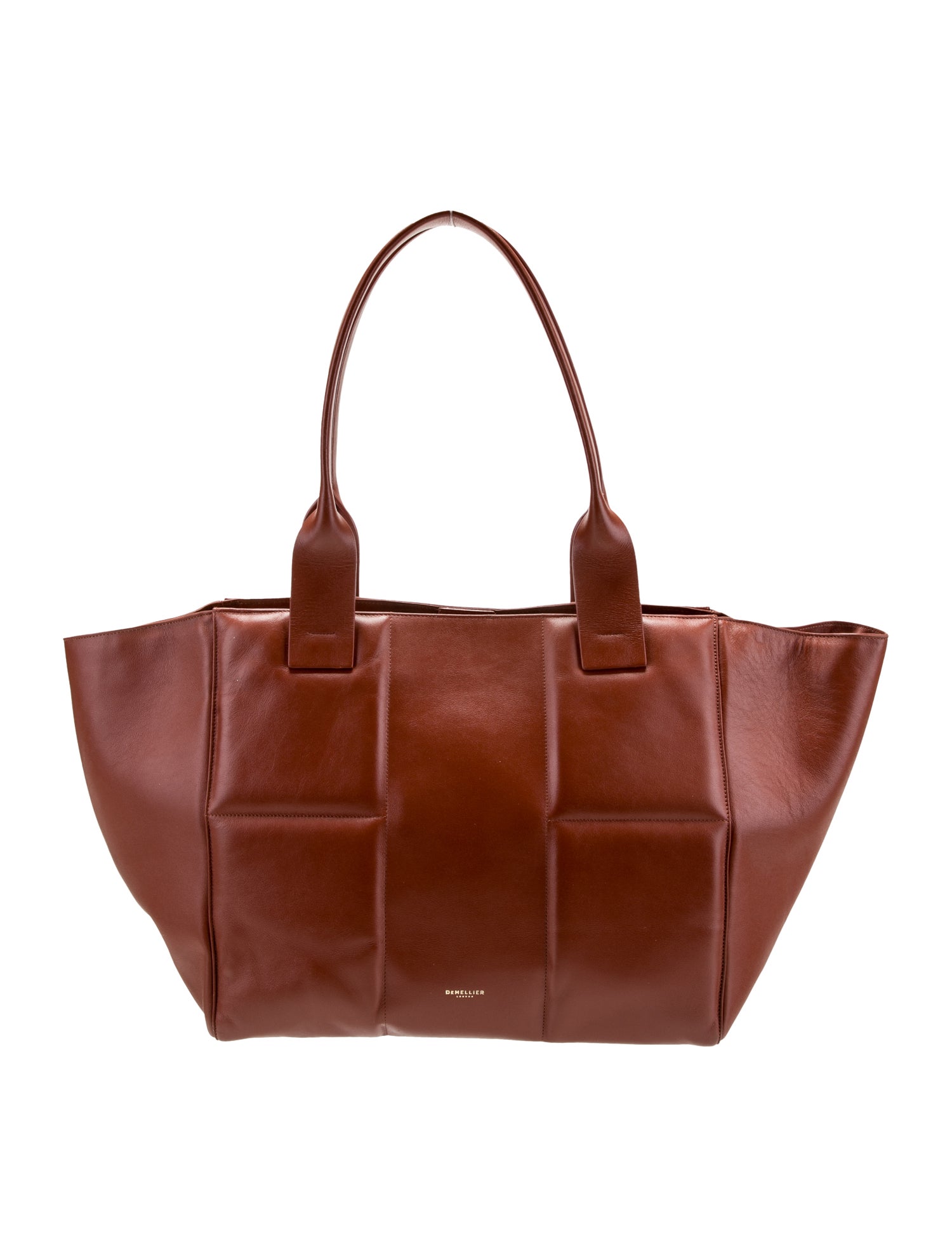 DeMellier Leather Tote - Brown Totes, Handbags - WDEME21910 | The RealReal