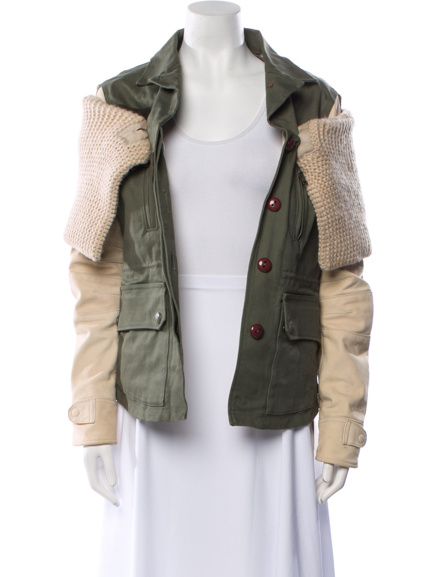 Denham Jacket - Green Jackets, Clothing - WDENH20059 | The RealReal