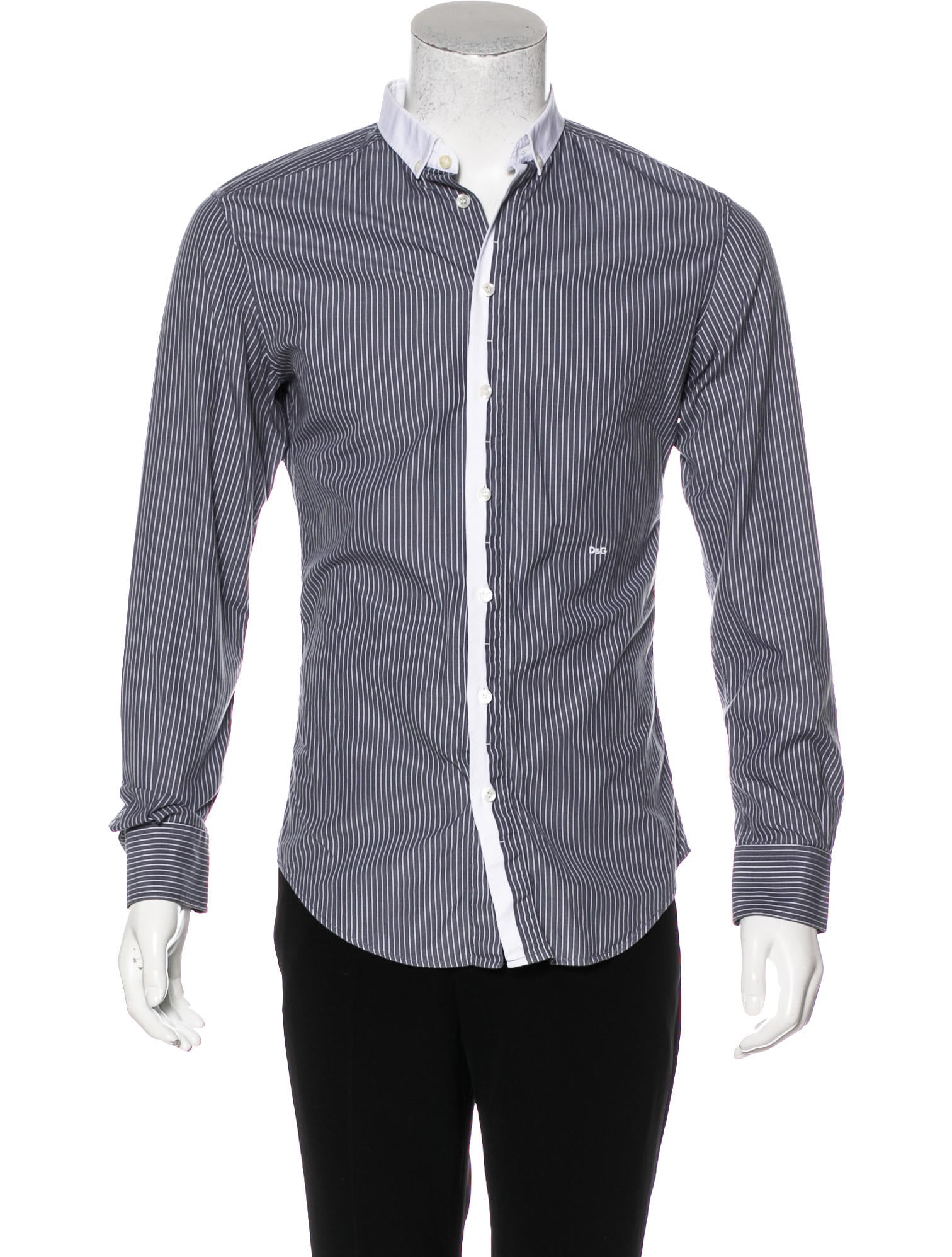D&G Banker Collar Shirt - Clothing - WDG42861 | The RealReal