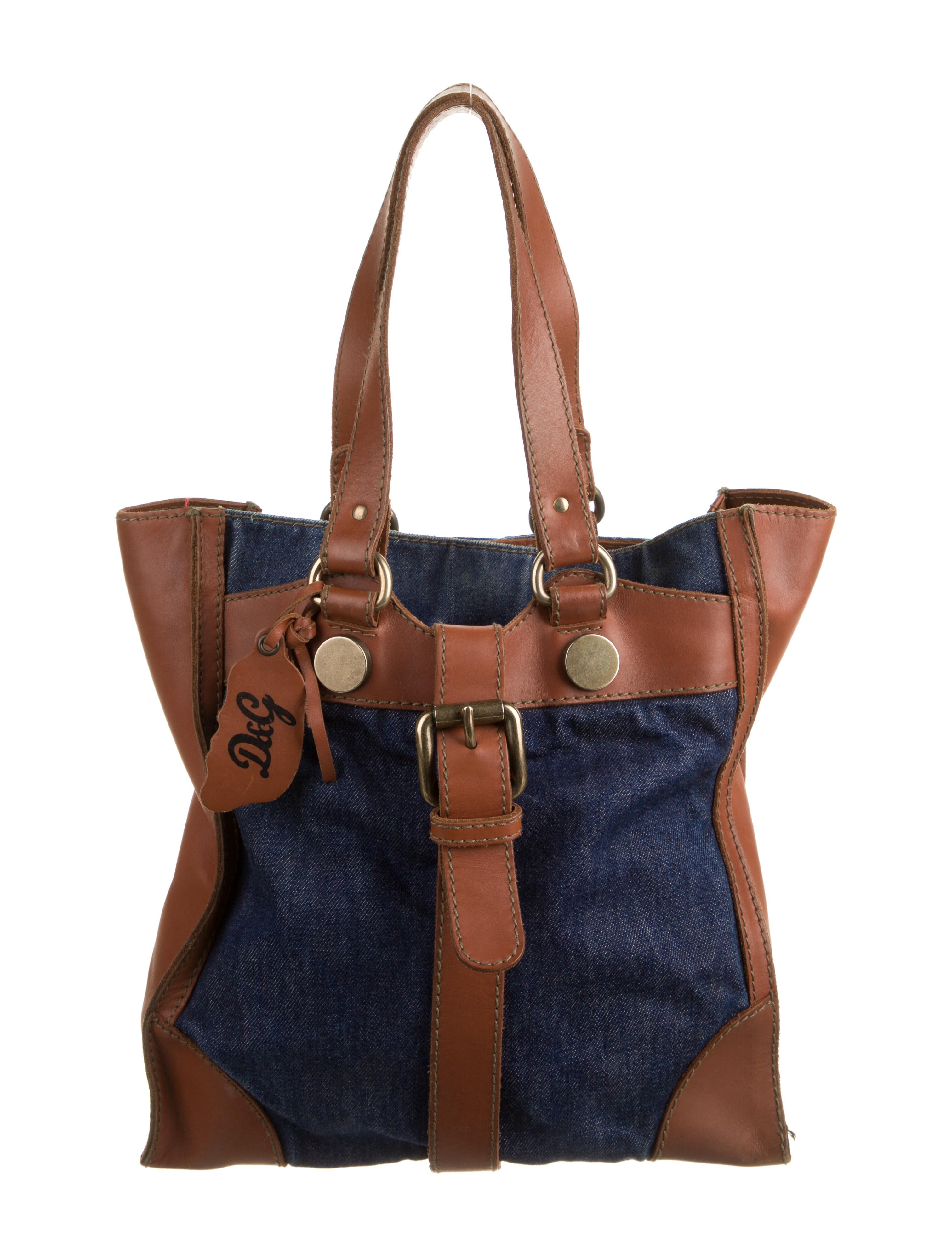 D&G Denim Shopper Tote - Blue Totes, Handbags - WDG82025 | The RealReal