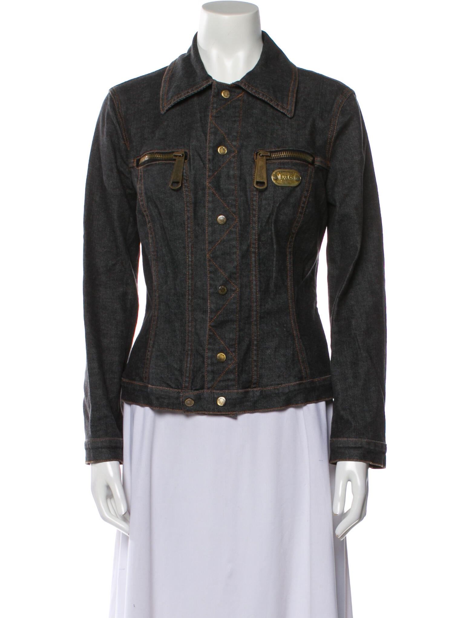 D&G Vintage 2000's Denim Jacket - Grey Jackets, Clothing - WDG85424 ...