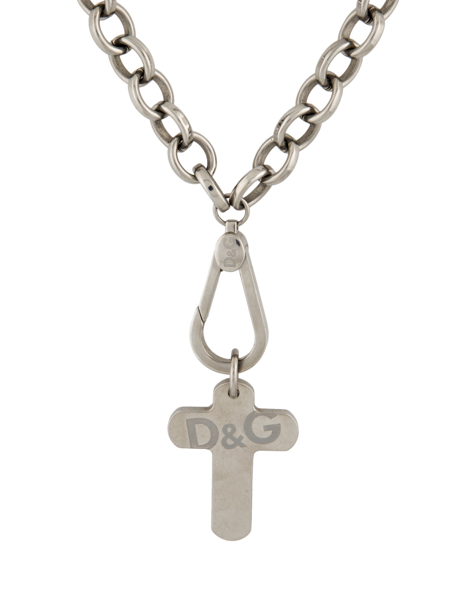 Necklace 14K 4.58 Lab Grown Diamond Tennis Necklace - Rhodium-Plated ...