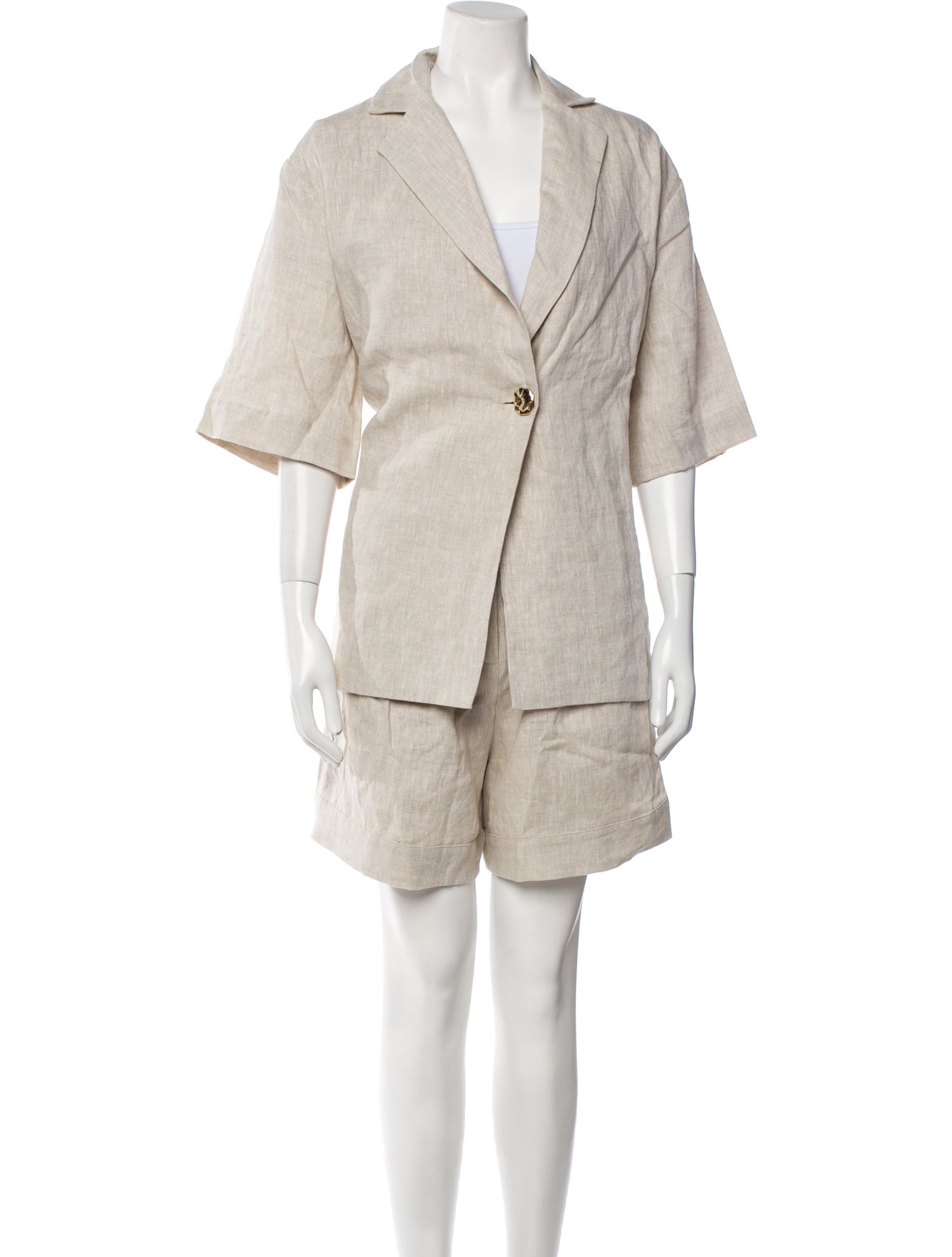 Dissh Linen Skirt Set w/ Tags - Neutrals Suits and Sets, Clothing ...