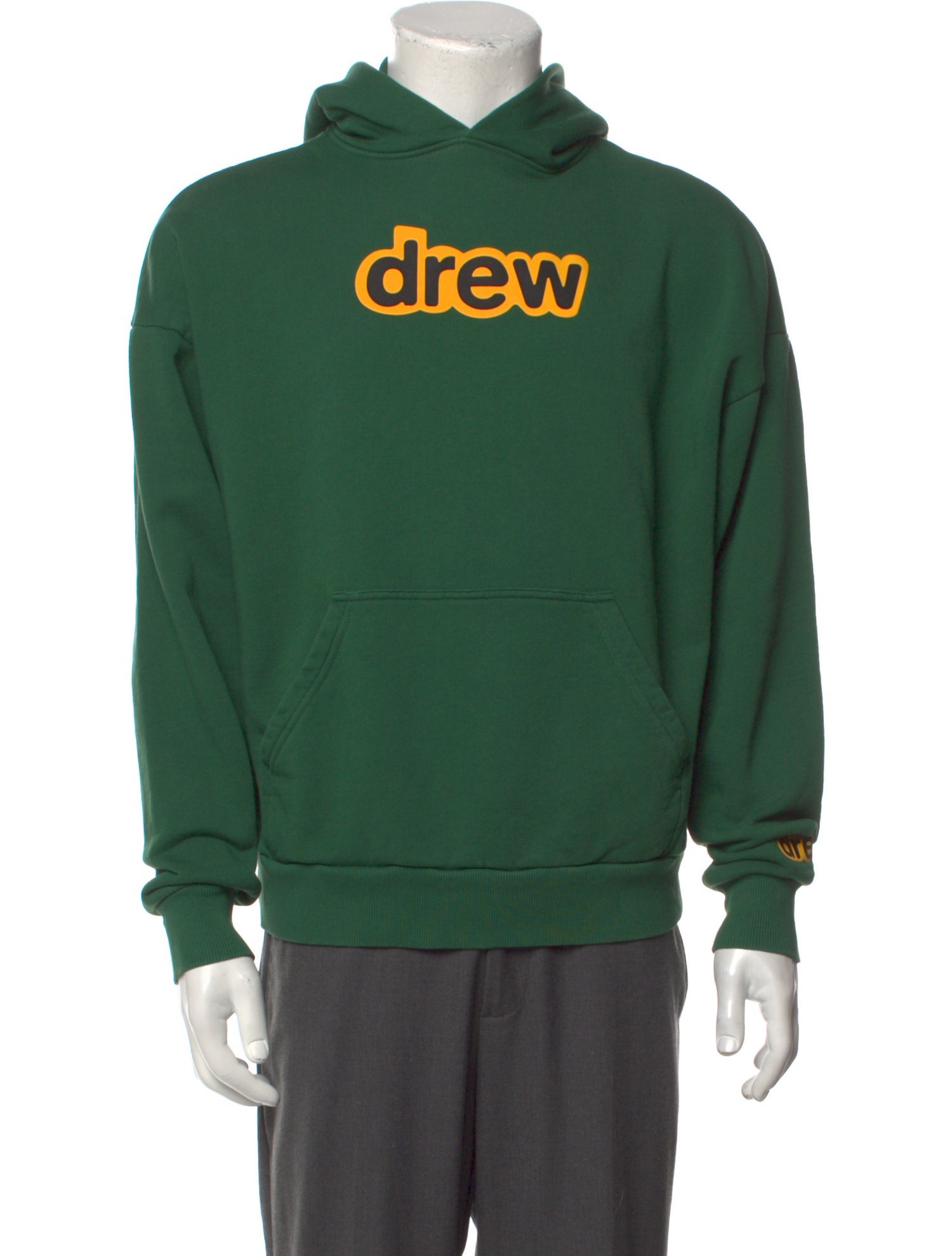 Drew House Graphic Print Crew Neck Hoodie - Green Sweatshirts & Hoodies ...