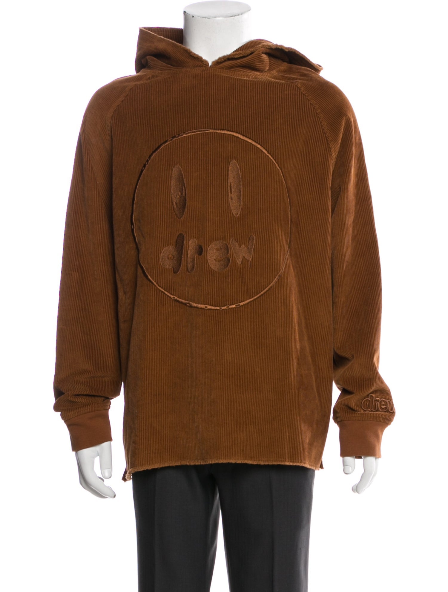 Drew House Graphic Print Crew Neck Hoodie - Neutrals Sweatshirts ...