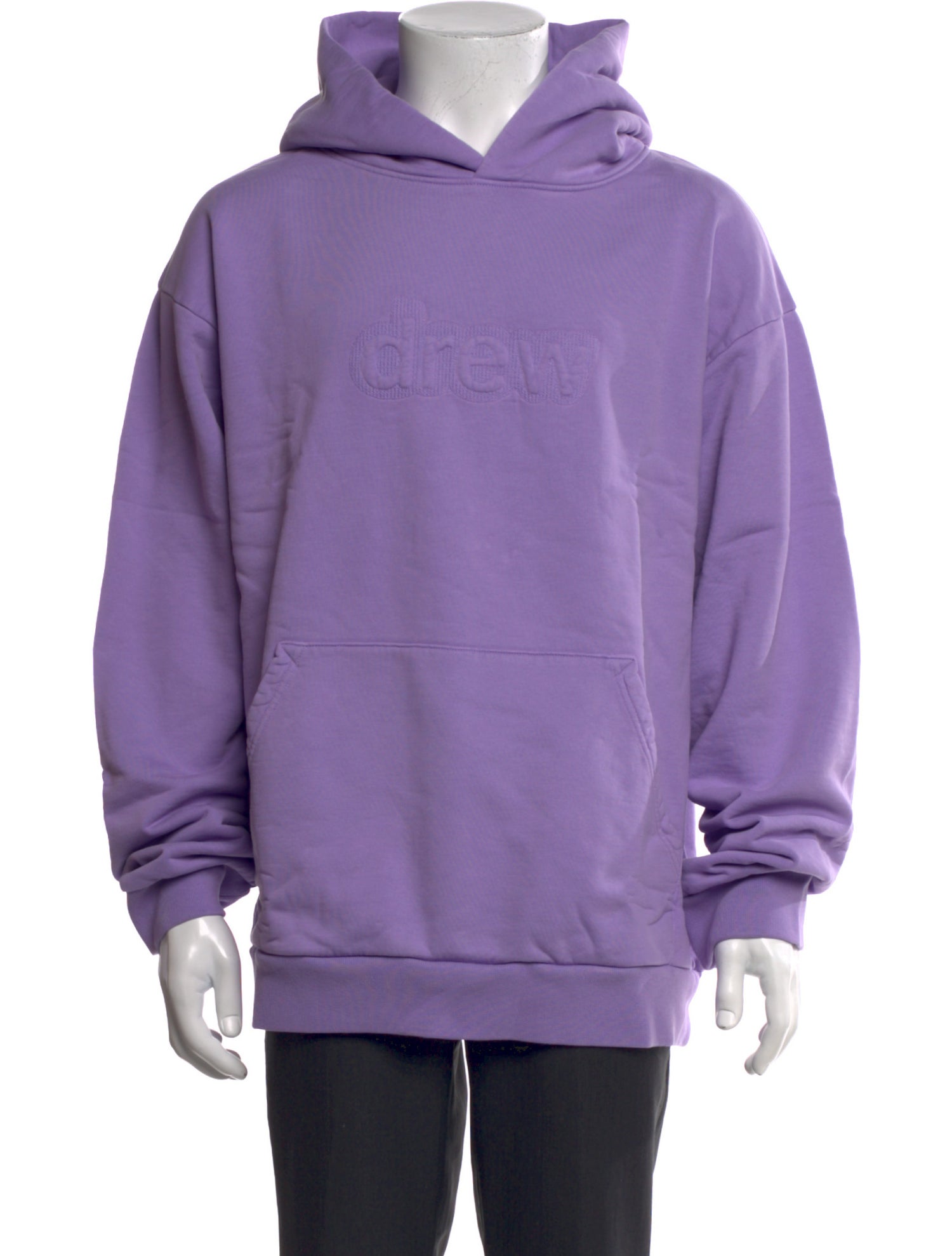 Drew House Graphic Print Crew Neck Hoodie w/ Tags - Purple Sweatshirts ...