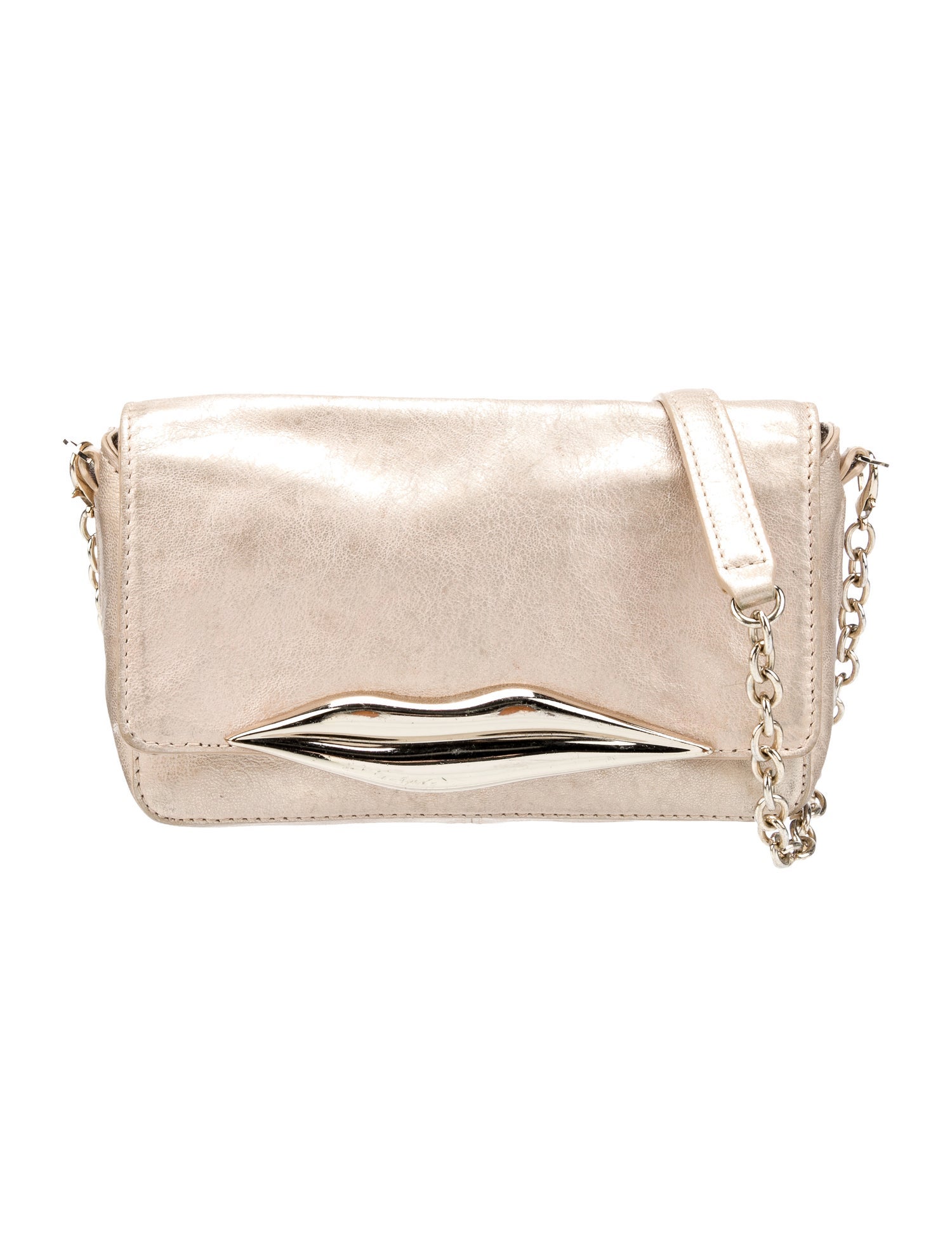 Diane von Furstenberg Leather Shoulder Bag - Pink Shoulder Bags ...