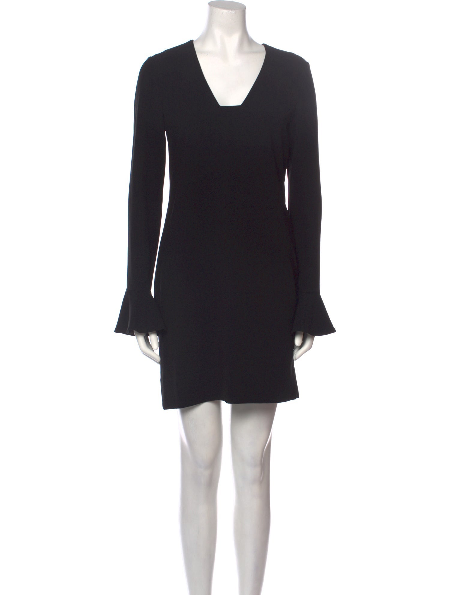 Diane von Furstenberg Square Neckline Mini Dress - Black Dresses ...