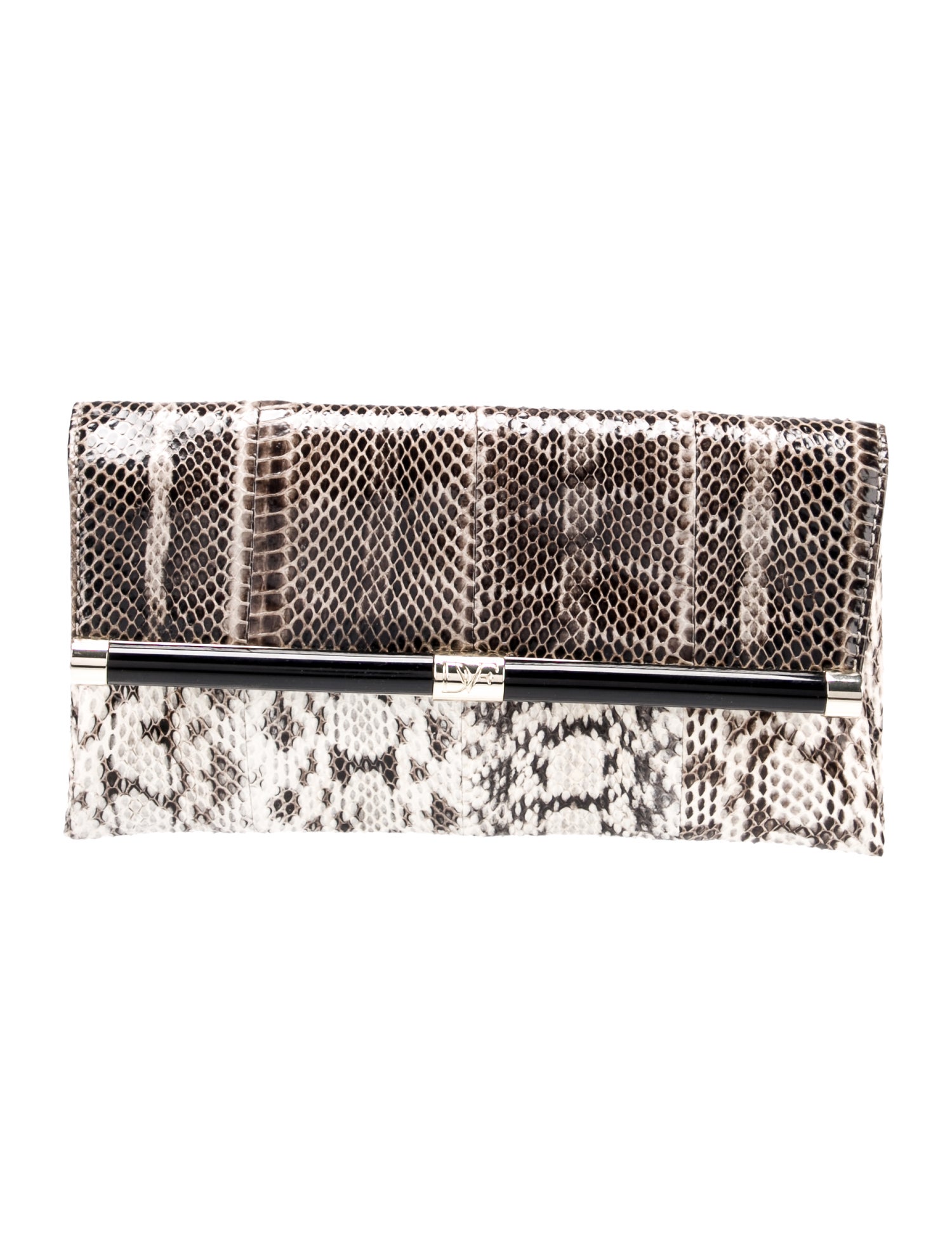 Dee Ocleppo Snakeskin Clutch Bag - Yellow Clutches, Handbags ...