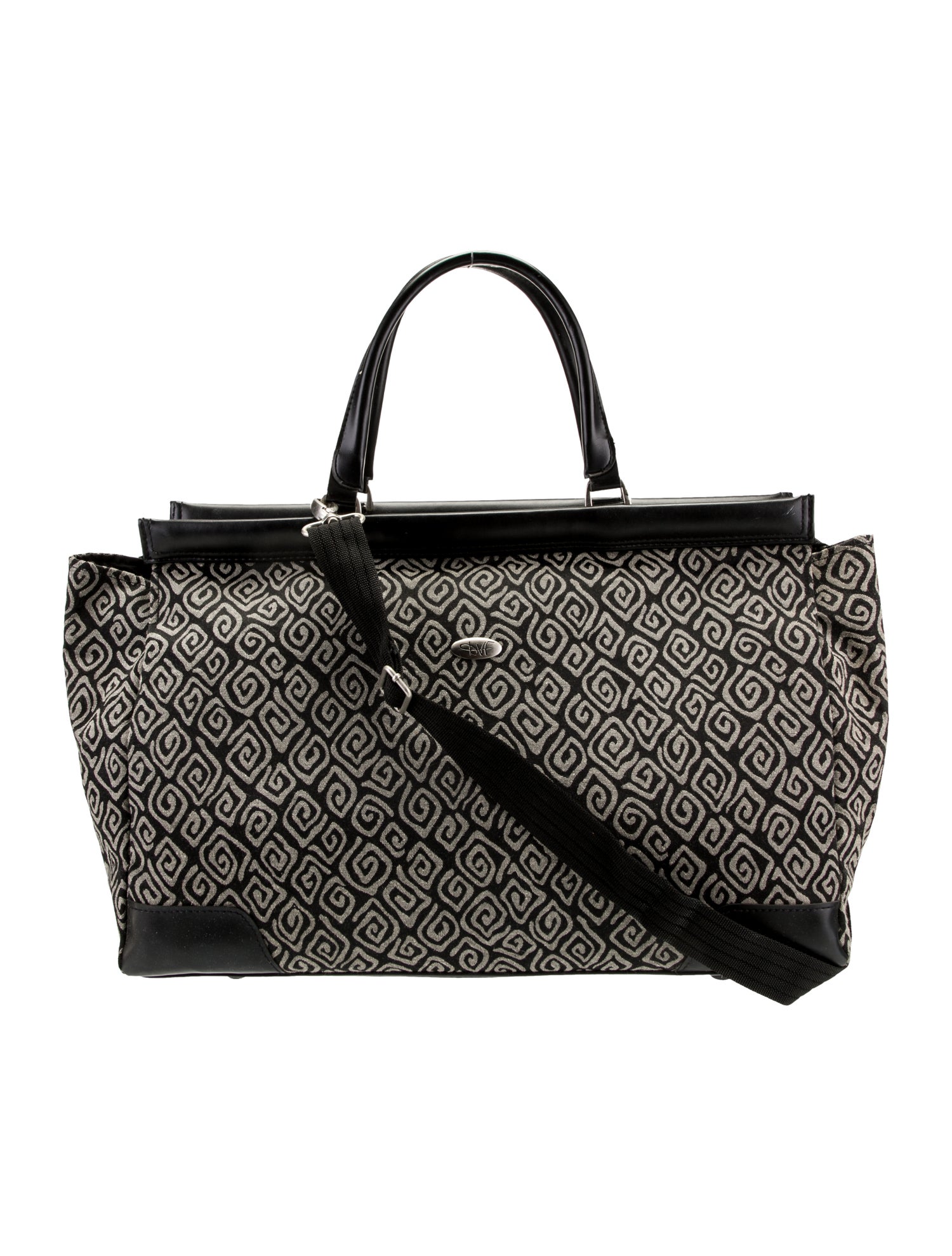 Diane von Furstenberg Canvas Tote - Black Luggage and Travel, Handbags ...