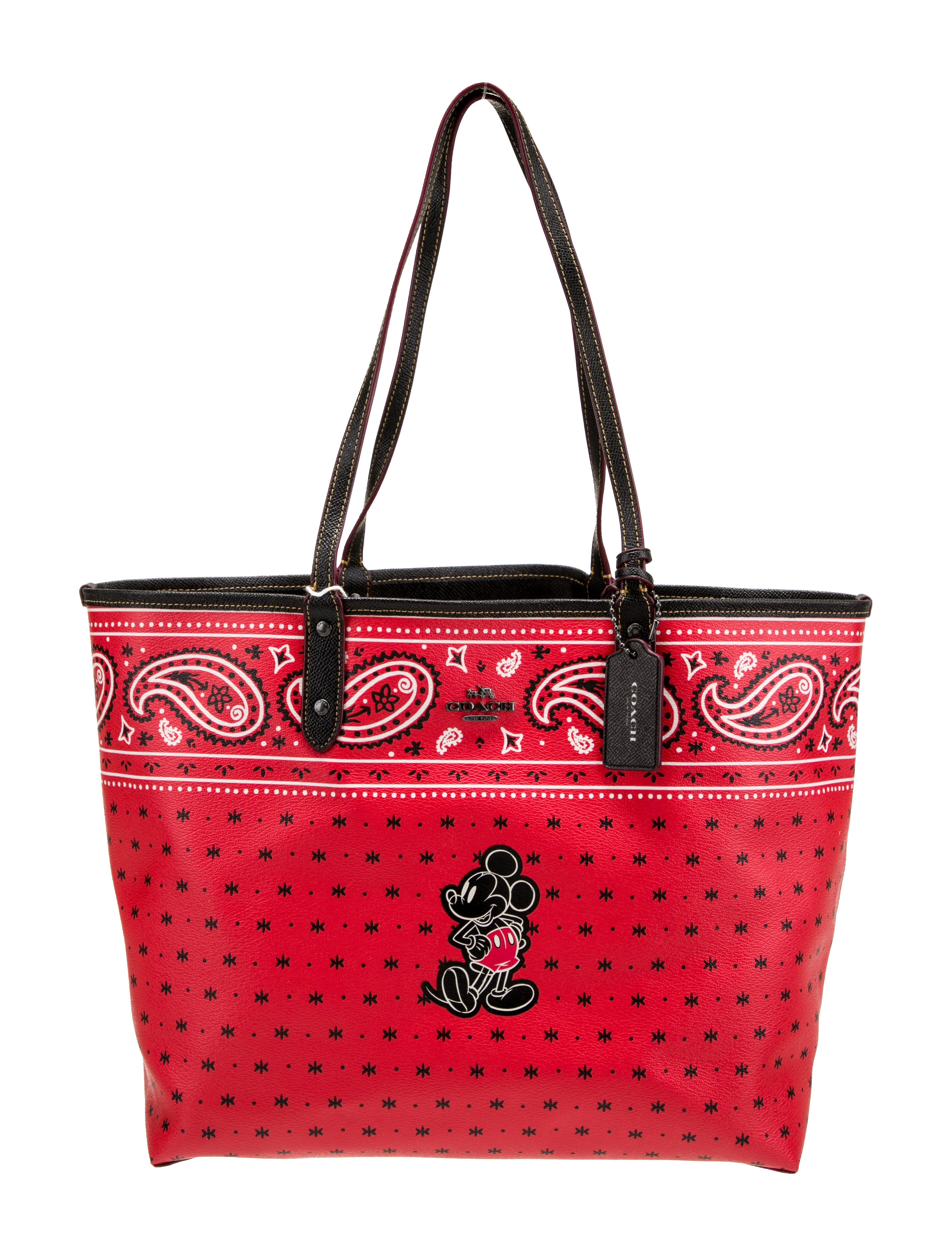 Disney x Coach Tote - Red Totes, Handbags - WDICO20530 | The RealReal