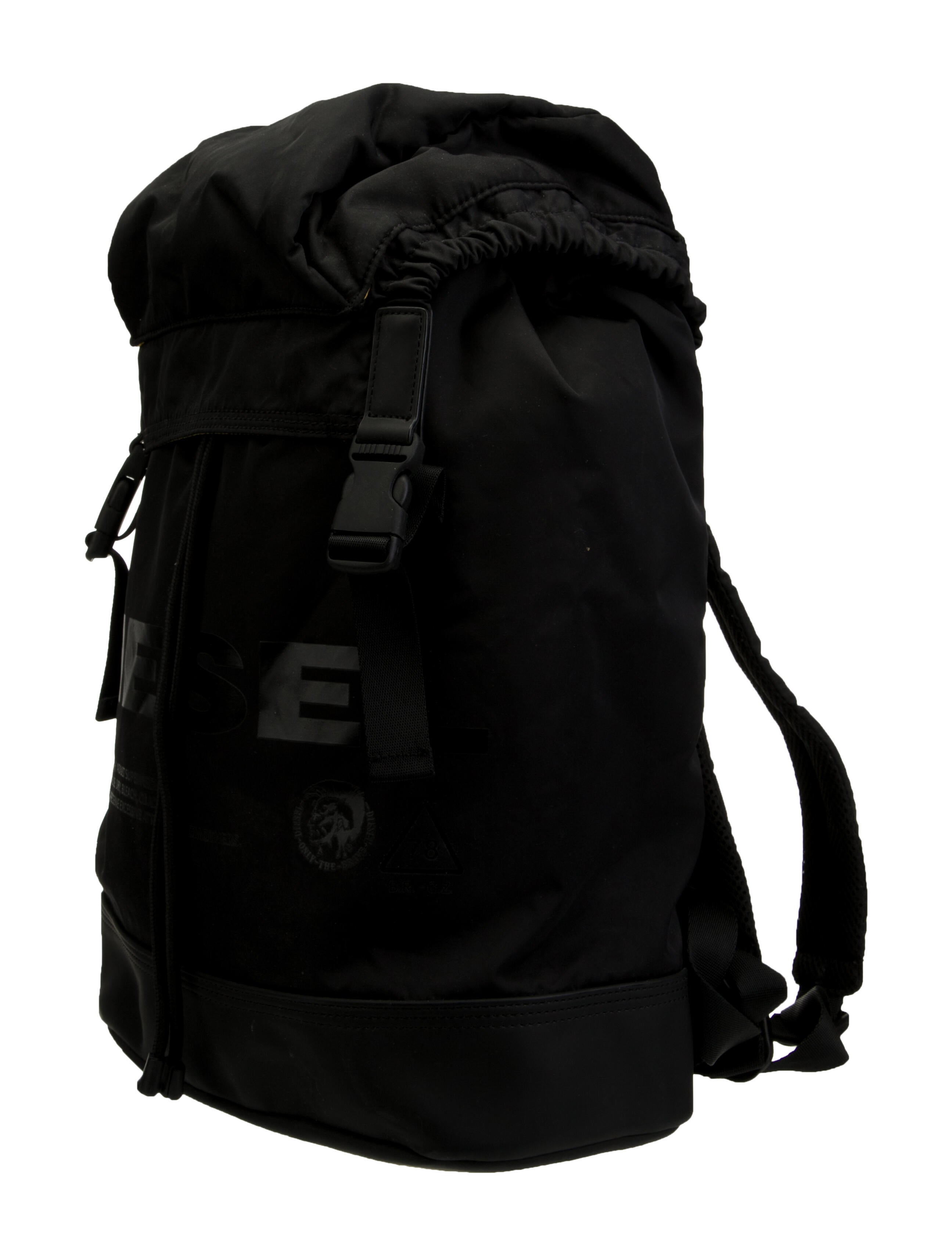 Diesel Nylon Backpack - Black Backpacks, Bags - WDISL24533 | The RealReal