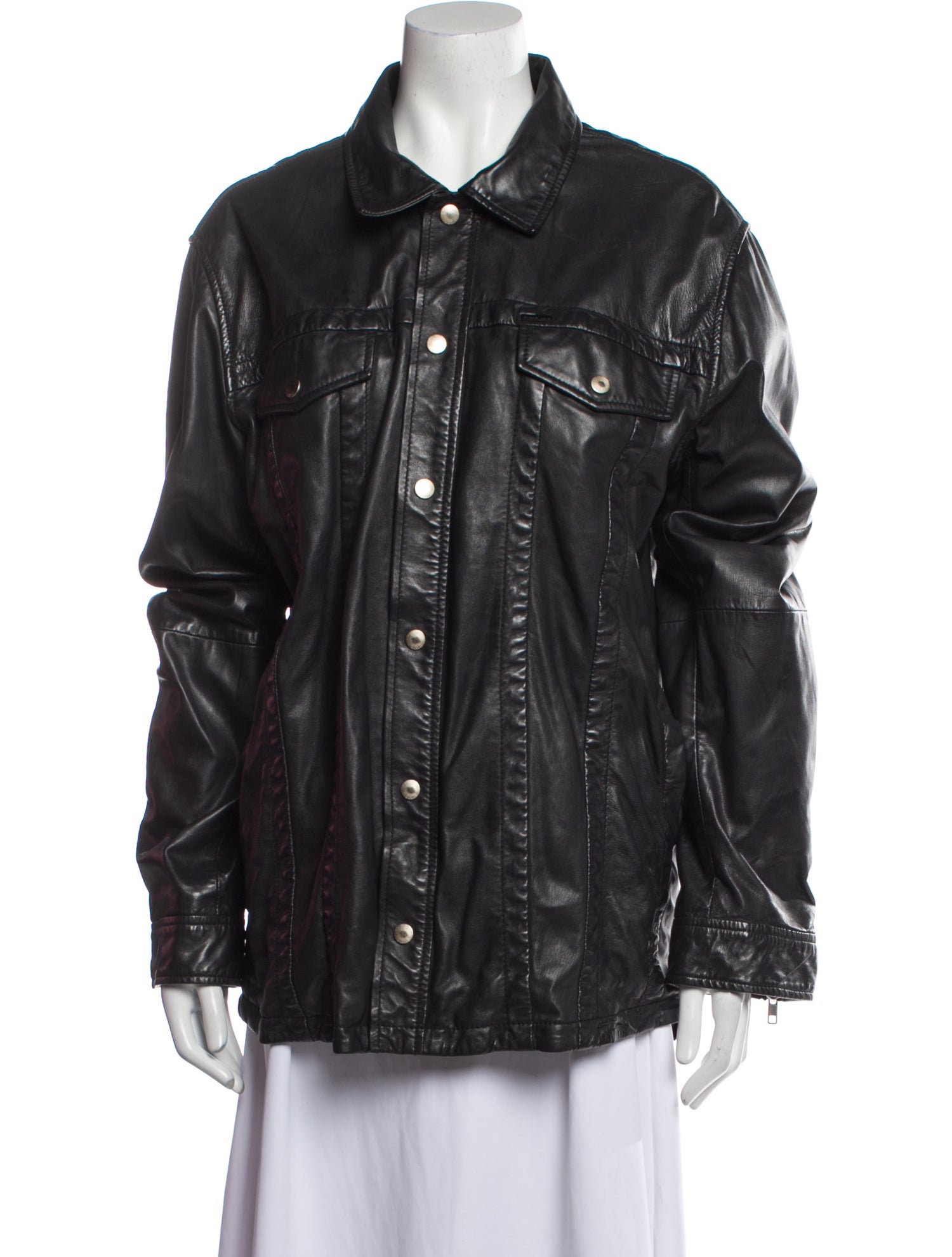 Diesel Vintage Late 1990's - Early 2000's Utility Jacket - Black ...