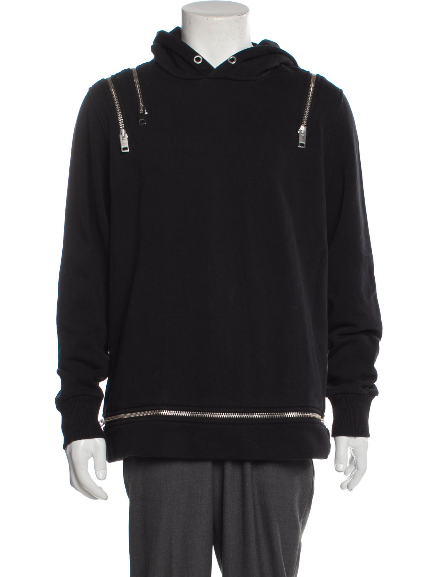 Diesel Crew Neck Long Sleeve Hoodie - Black Sweatshirts & Hoodies ...