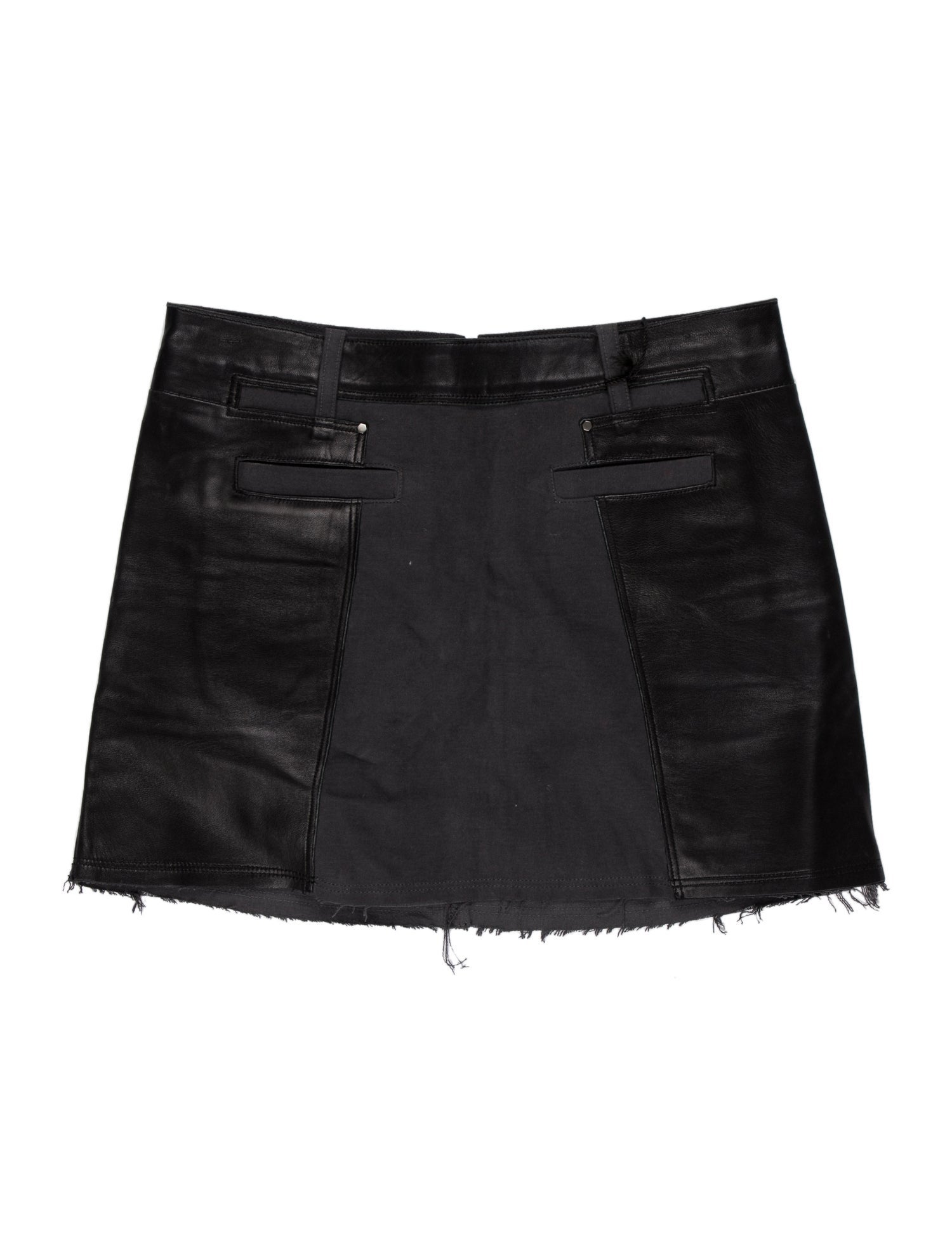 Diesel Raw-Edge Trim Mini Skirt w/ Tags - Grey Skirts, Clothing ...