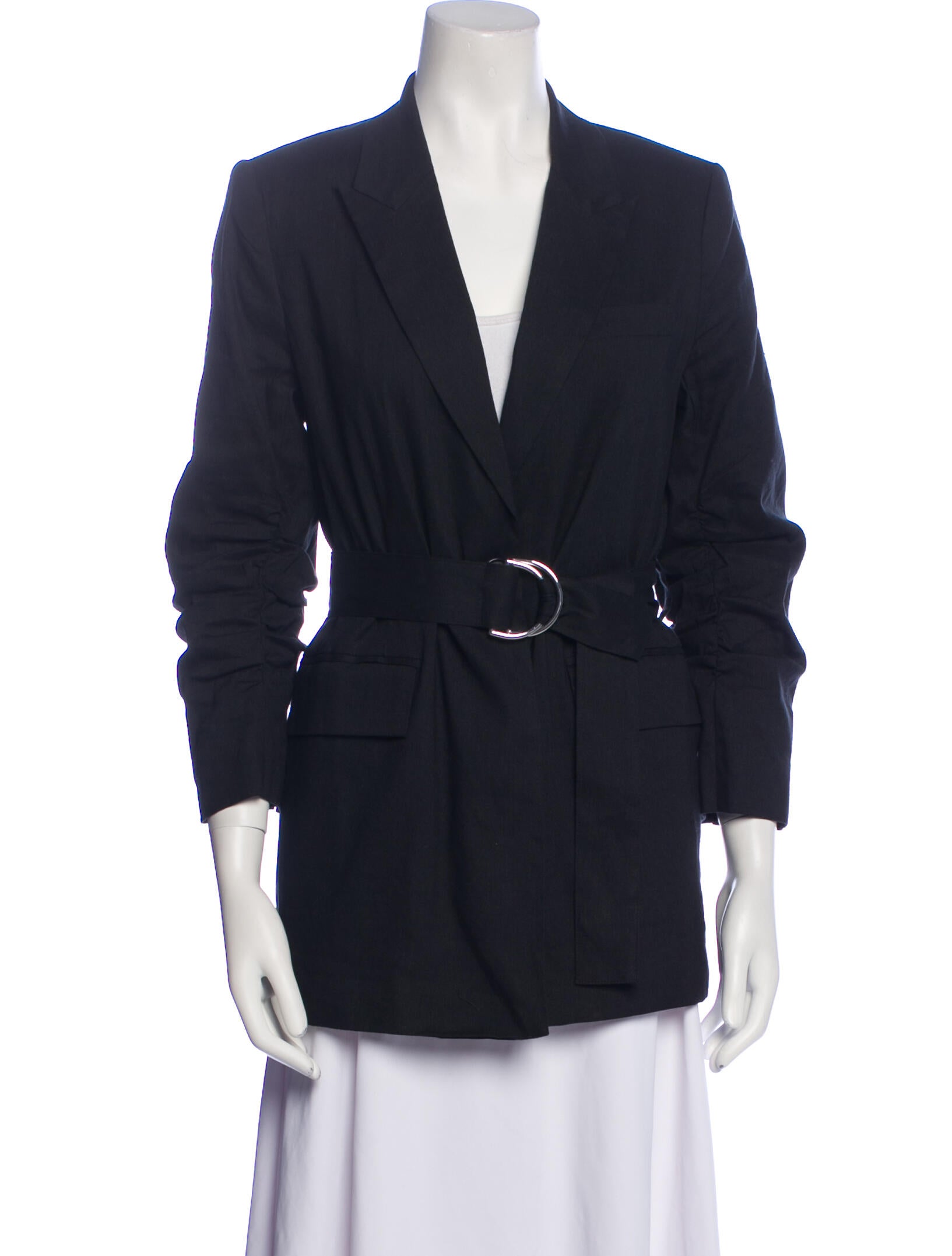Derek Lam 10 Crosby Coat - Black Coats, Clothing - WDL107630 | The RealReal