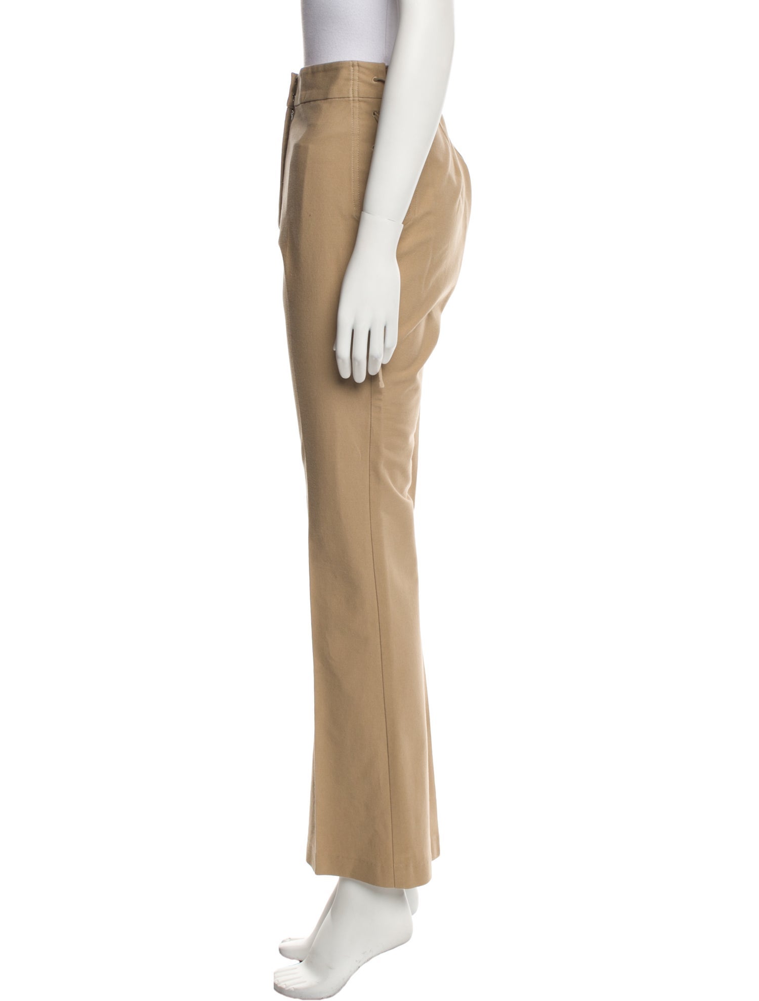 Derek Lam 10 Crosby Wide Leg Pants - Neutrals, 11.25" Rise Pants ...