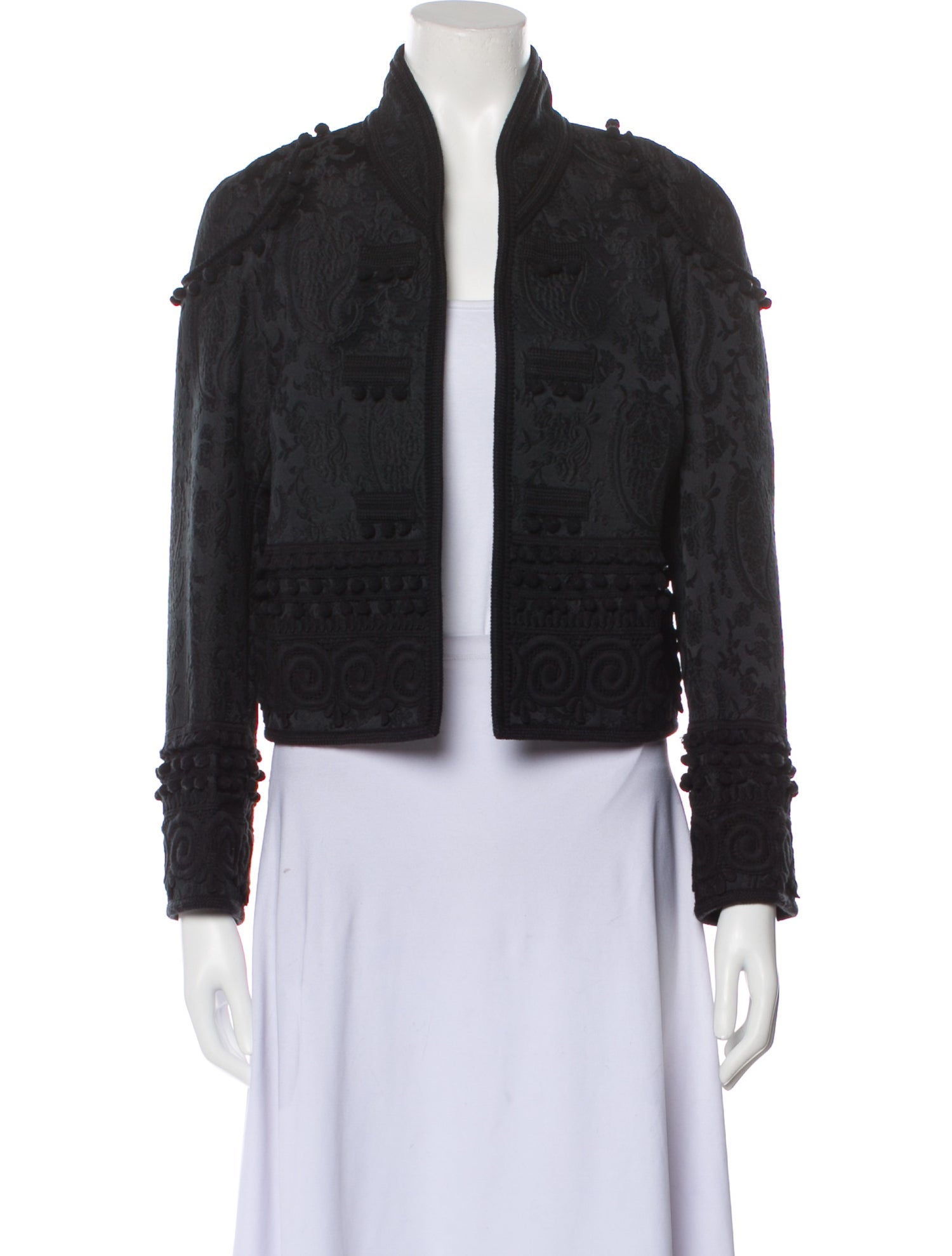 Derek Lam 10 Crosby Faux Fur Jacket - Black Jackets, Clothing ...