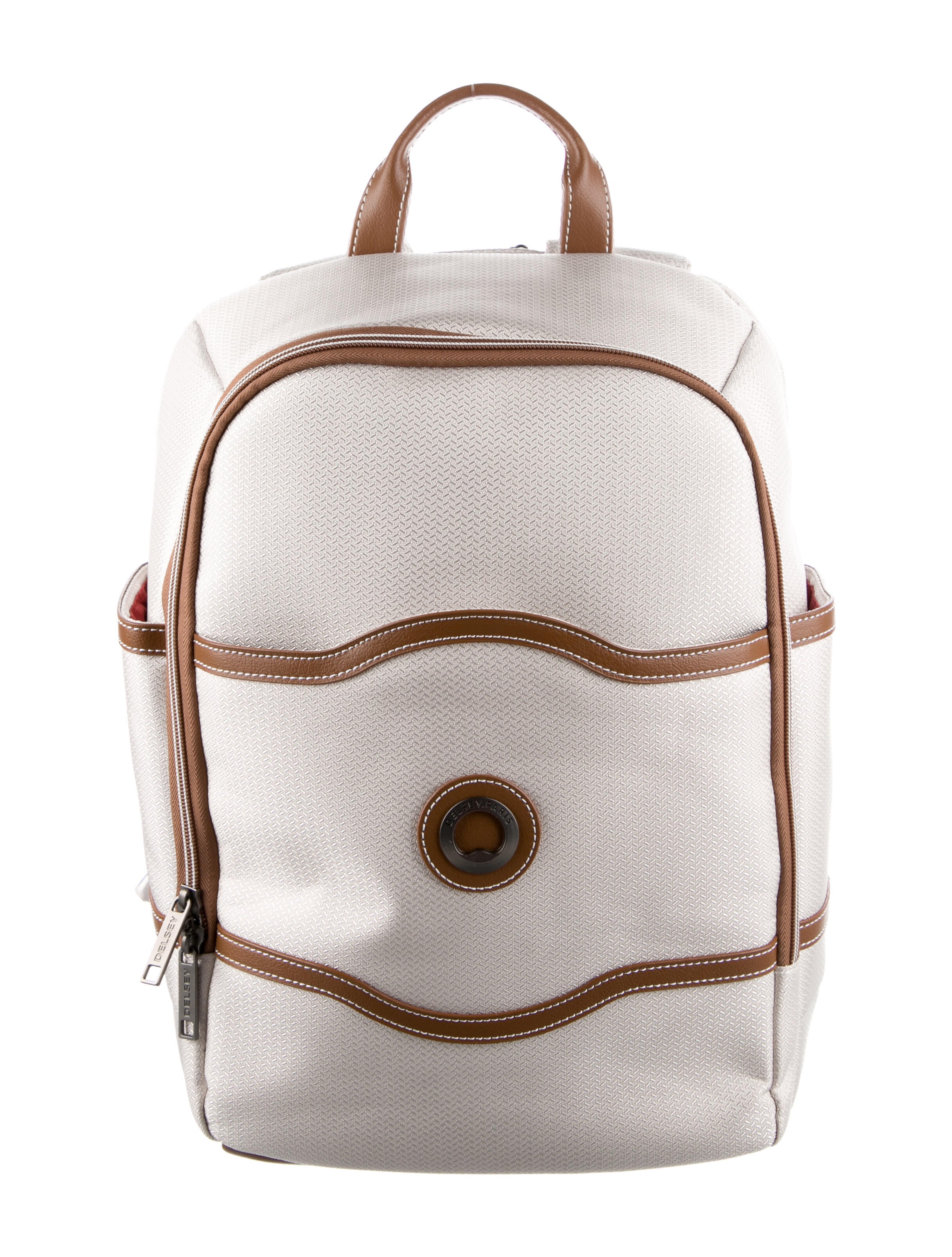 Delsey Canvas Backpack - Neutrals Backpacks, Handbags - WDLSY20002 ...