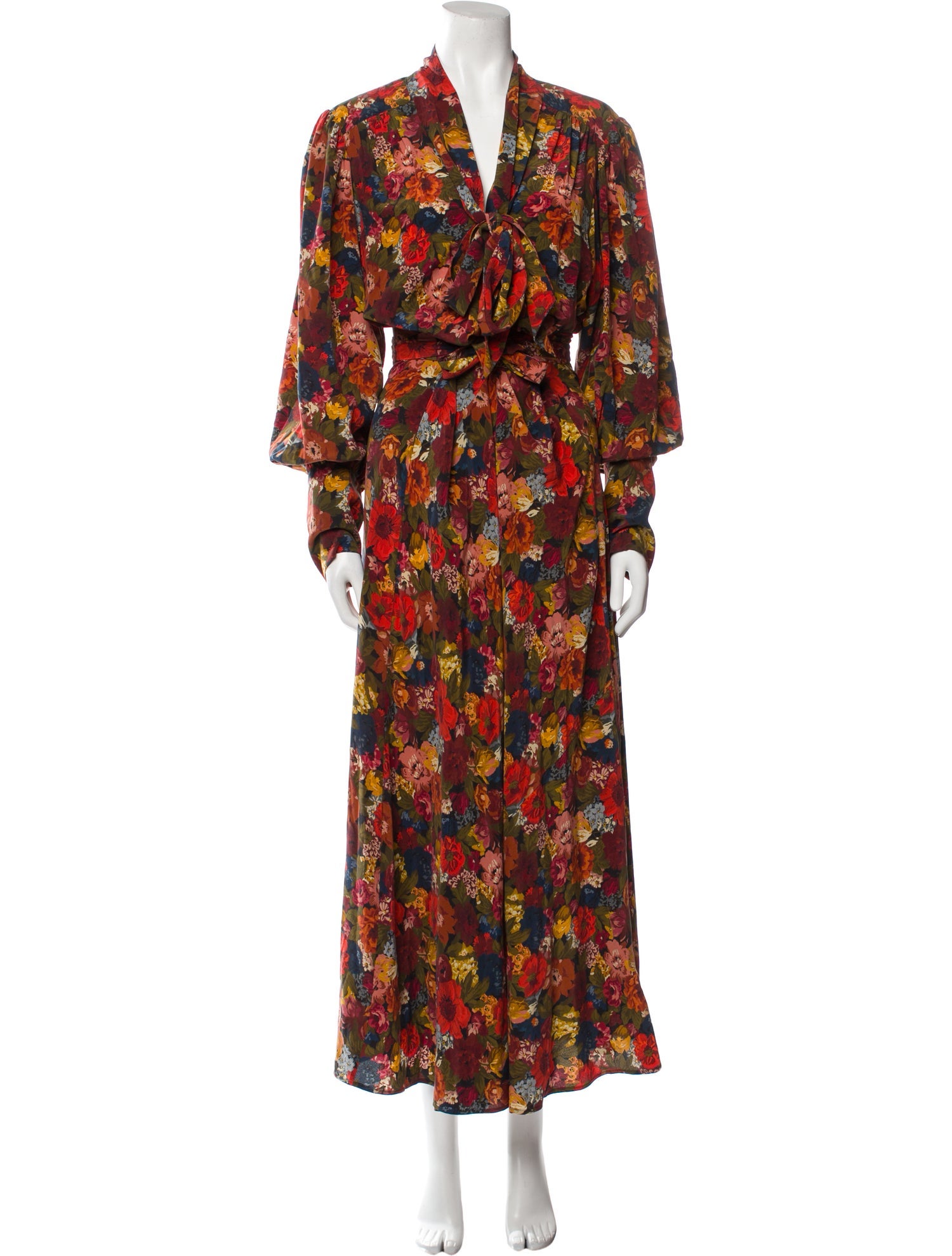 DÔEN Silk Long Dress - Dresses, Clothing - WDOEN61827 | The RealReal