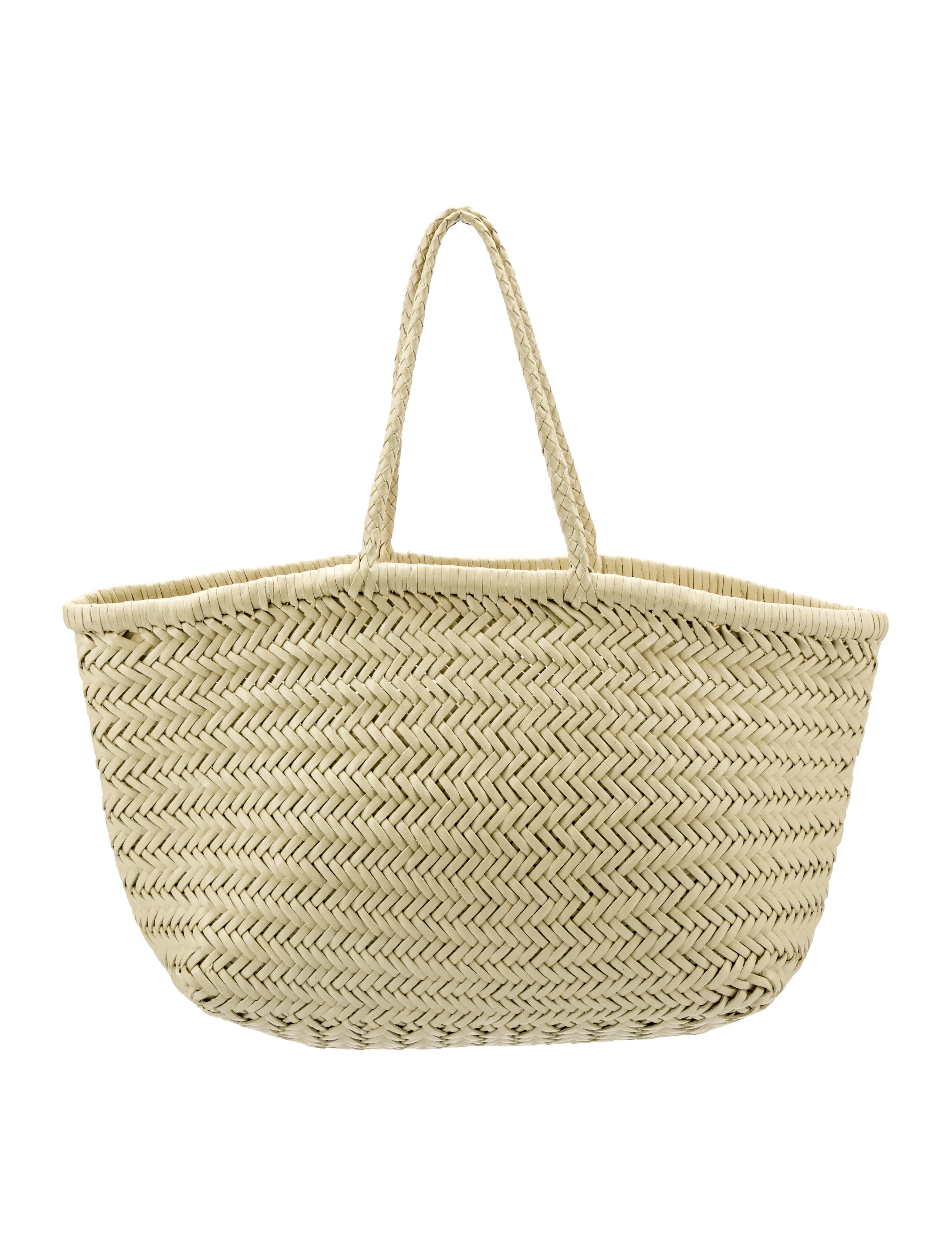 Dragon Diffusion Leather Tote Bag - Neutrals Totes, Handbags ...