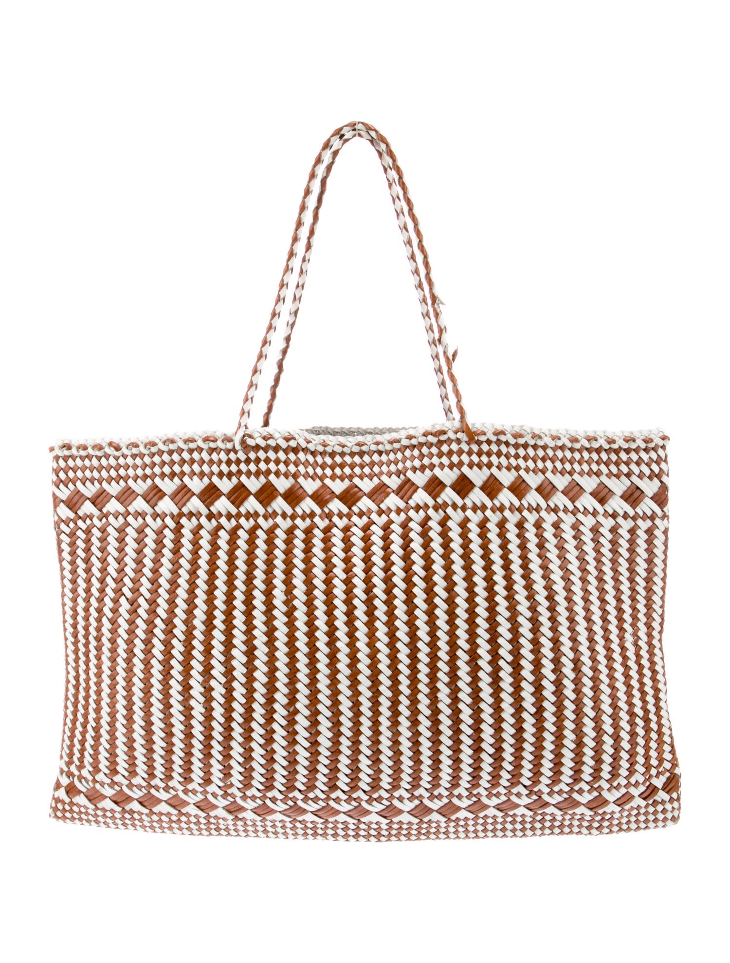 Dragon Diffusion Leather Handle Bag - Brown Totes, Handbags ...