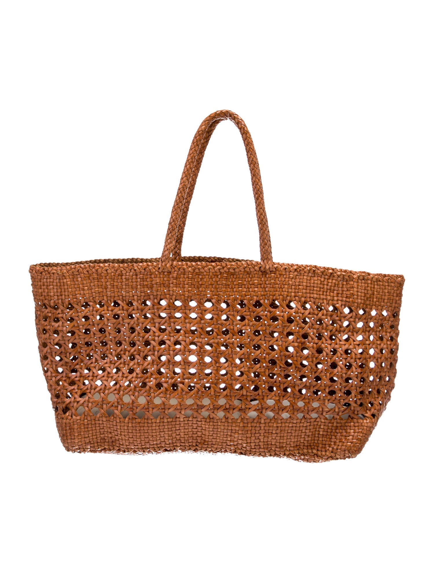 Dragon Diffusion Leather Woven Tote Bag - Totes, Handbags | The RealReal