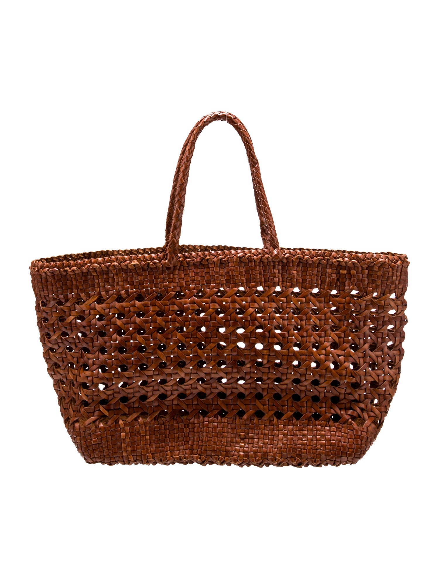 Dragon Diffusion Leather Tote - Brown Totes, Handbags - WDRGI20619 ...