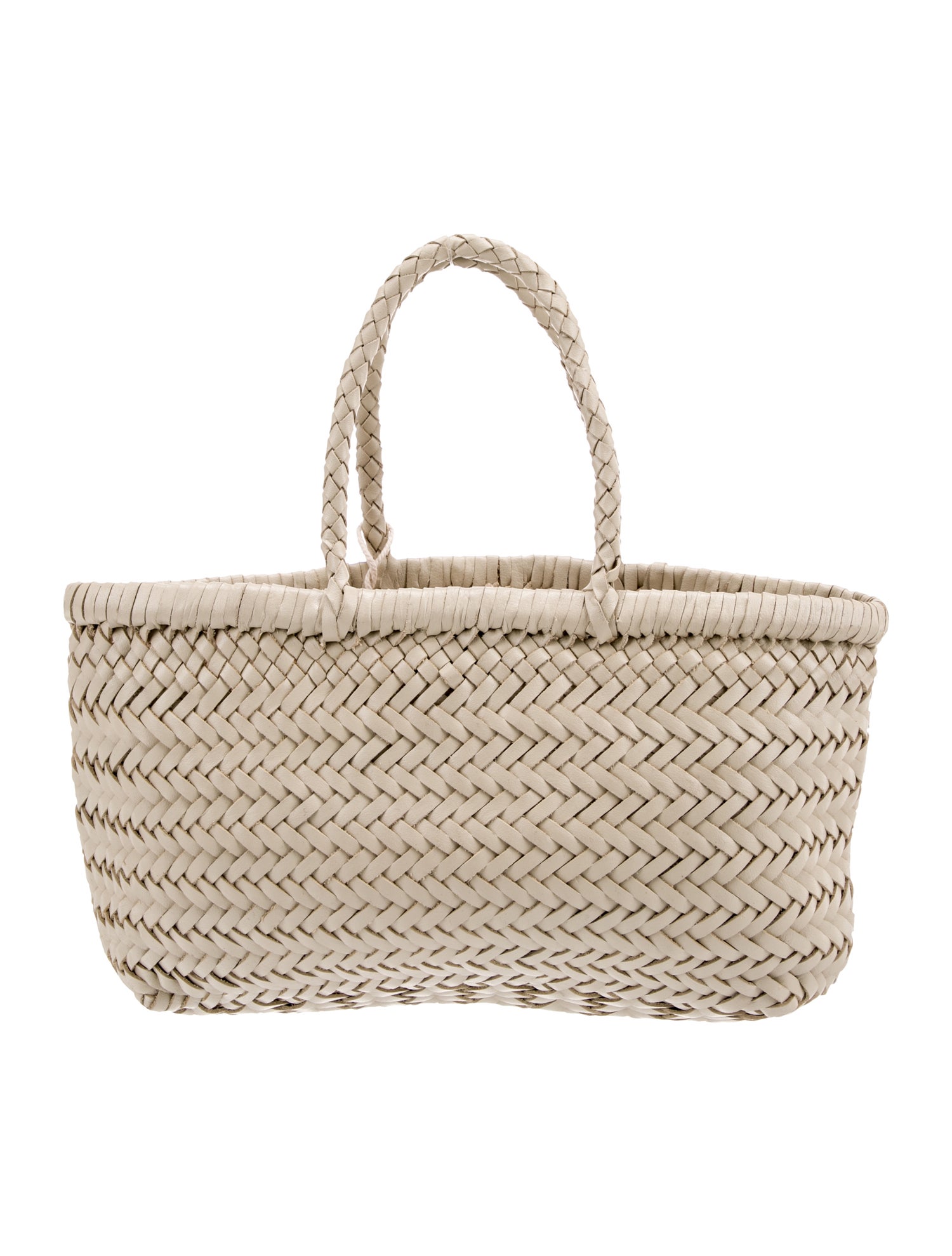 Dragon Diffusion Leather Top Handle Bag - Neutrals Handle Bags ...