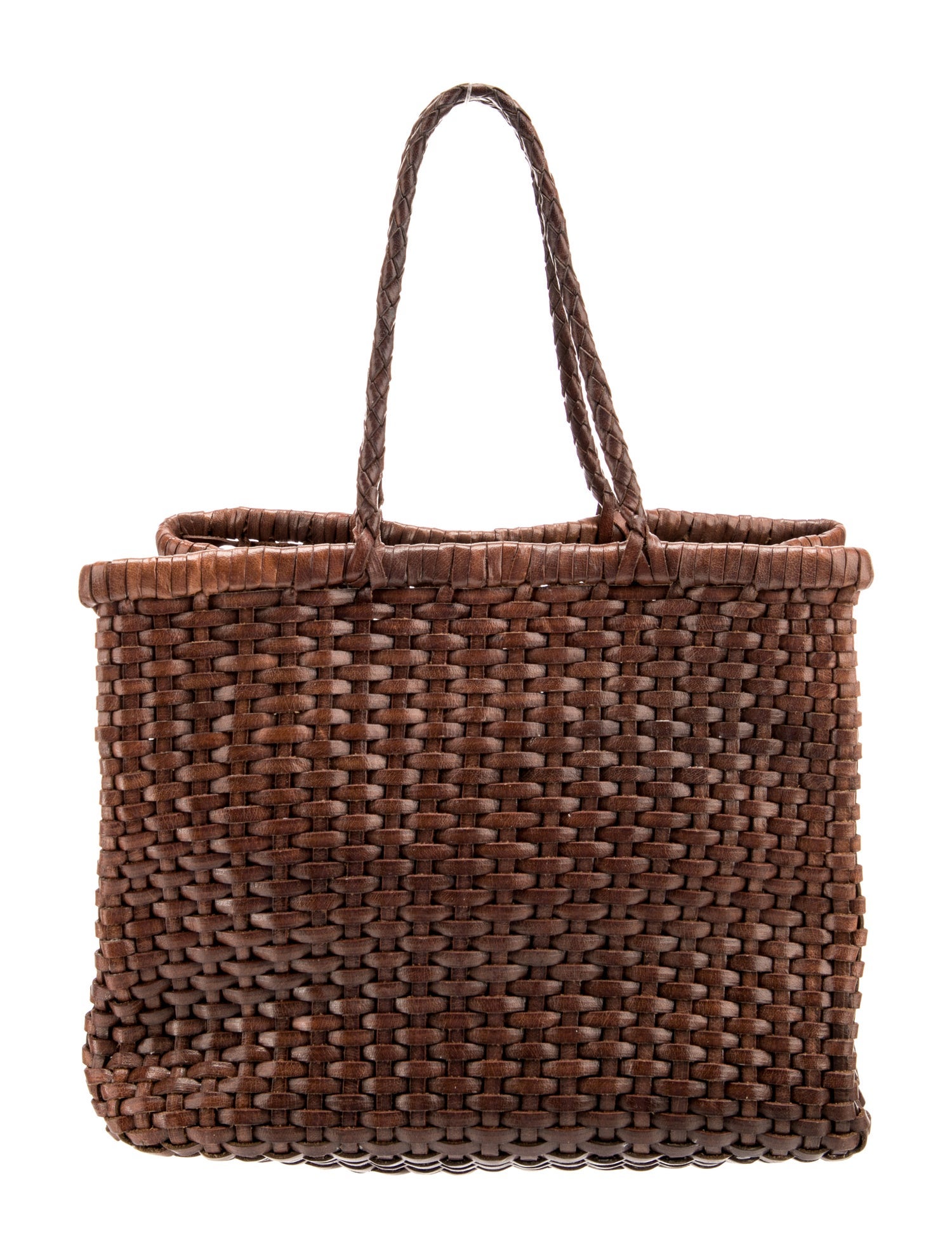 Dragon Diffusion Leather Top Handle Bag - Brown Handle Bags, Handbags ...