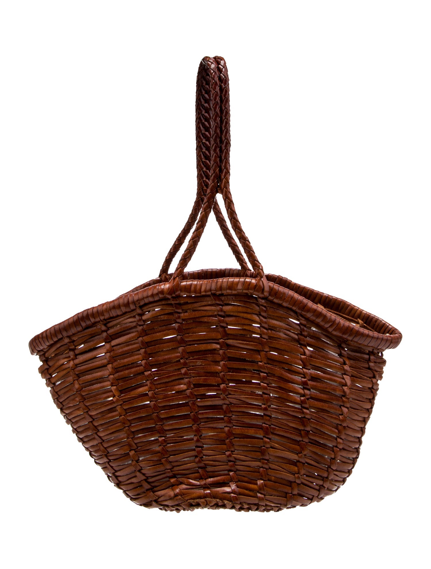 Dragon Diffusion Leather Top Handle Bag - Brown Handle Bags, Handbags ...