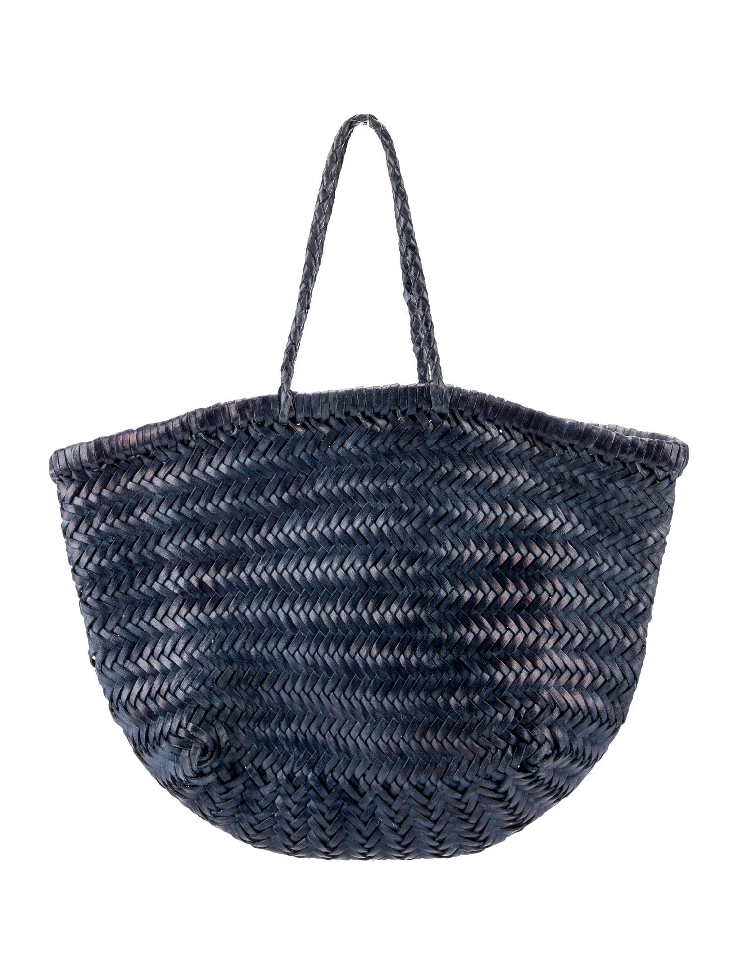 Dragon Diffusion Leather Top Handle Bag - Blue Handle Bags, Handbags ...