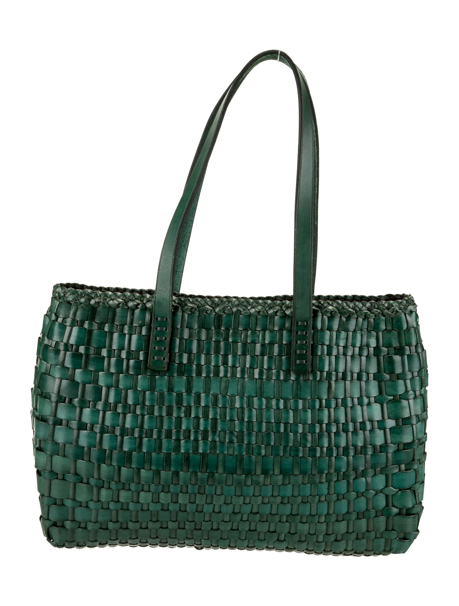 Dragon Diffusion Leather Tote - Green Totes, Handbags - WDRGI20747 ...