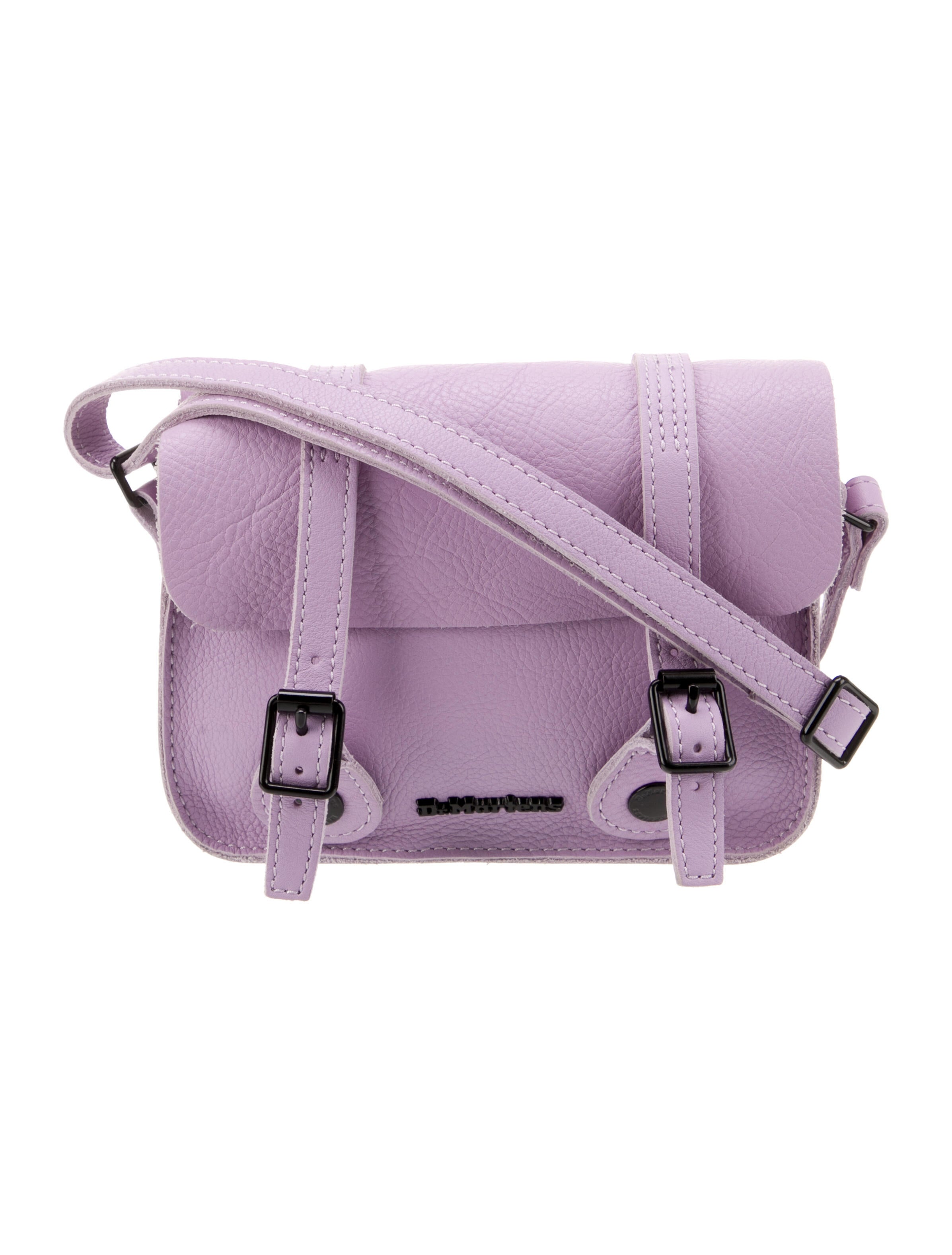 Dr. Martens Leather Crossbody Bag - Purple Crossbody Bags, Handbags ...