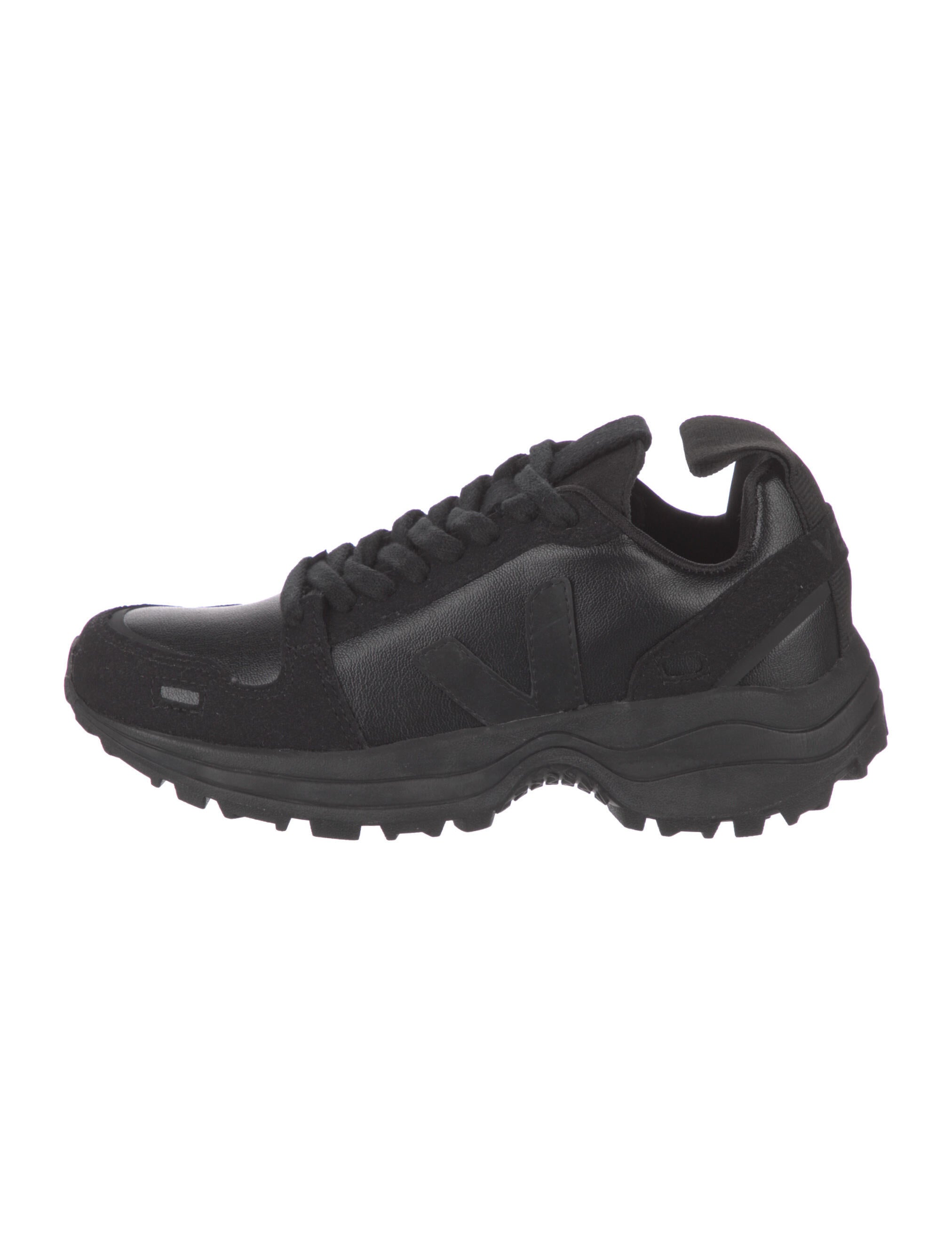 Rick Owens Drkshdw Leather Athletic Sneakers - Black Sneakers, Shoes ...