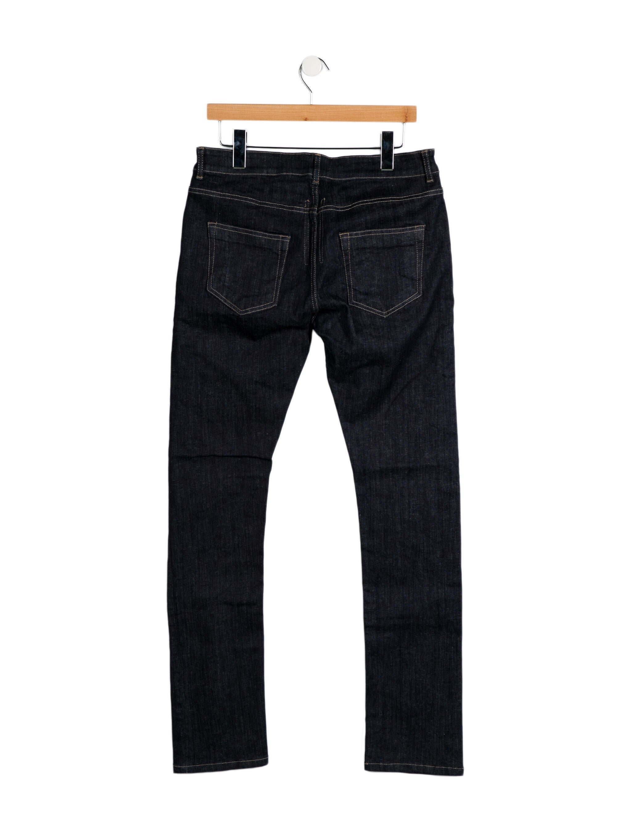 Rick Owens Drkshdw Skinny Jeans w/ Tags - Blue, 10.5" Rise Jeans ...