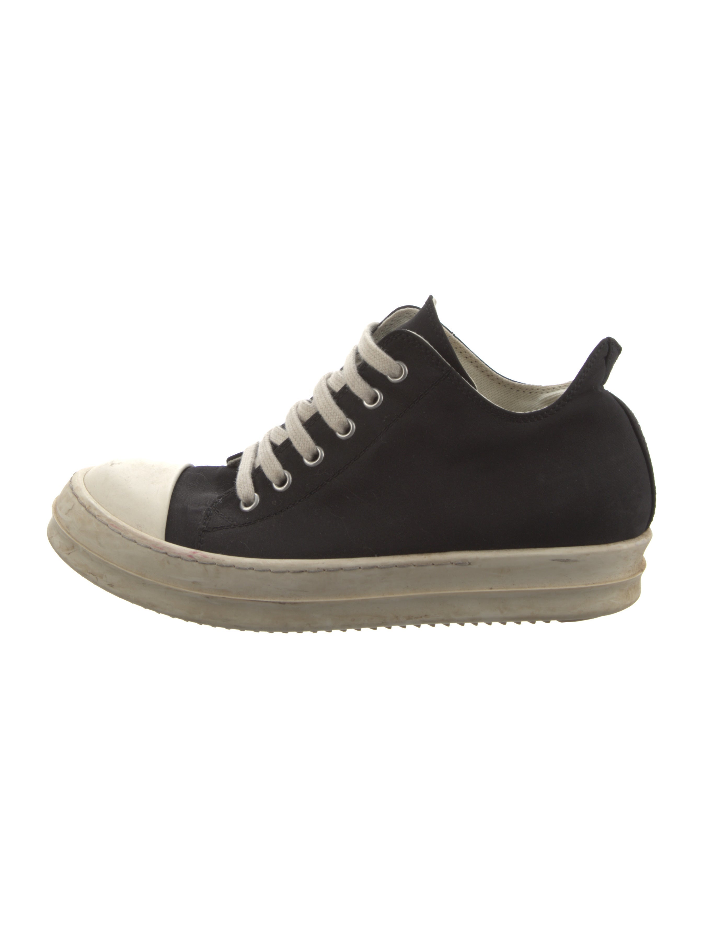 Rick Owens Drkshdw Ramones Low Sneakers - Black Sneakers, Shoes ...