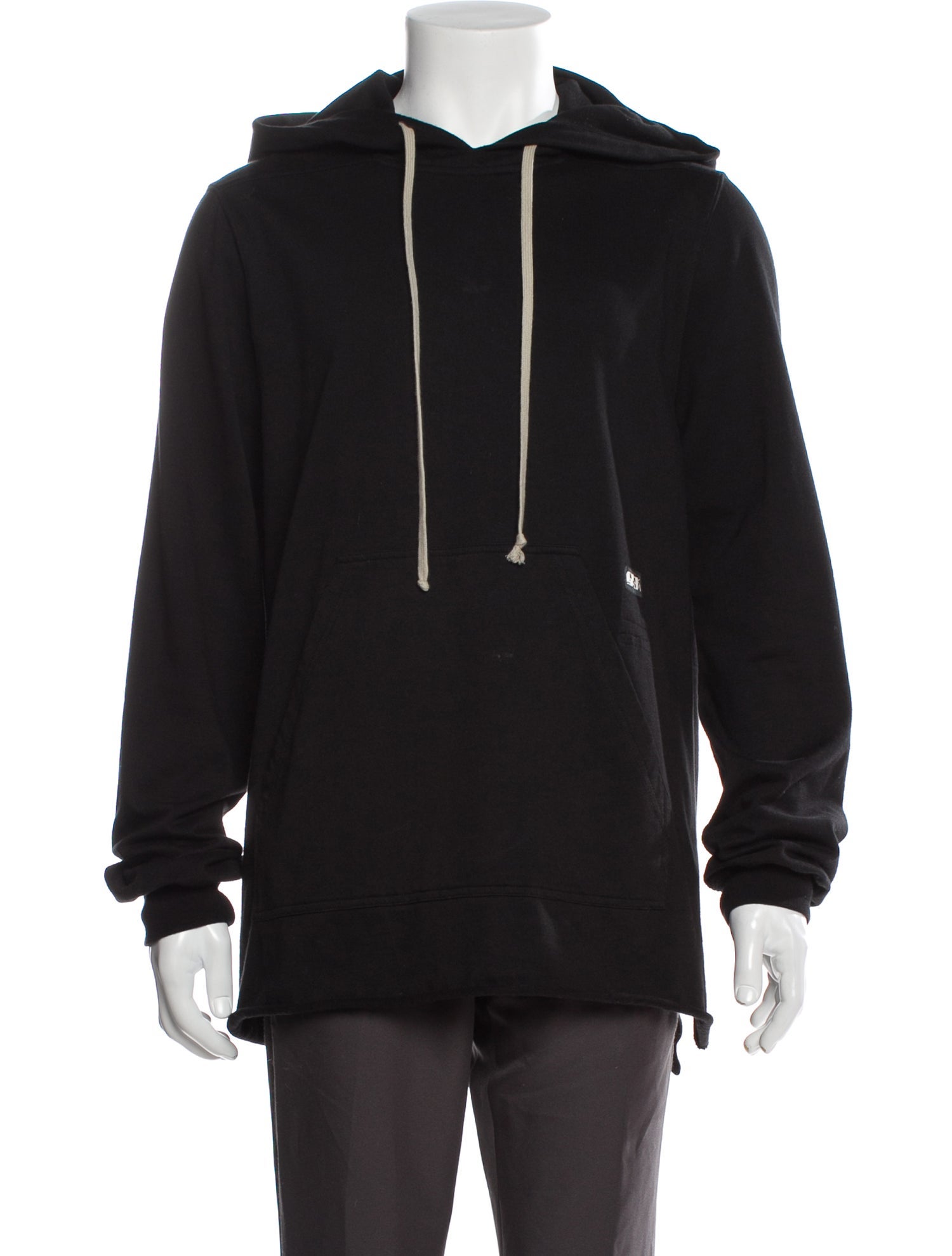 Rick Owens Drkshdw Crew Neck Long Sleeve Hoodie - Black Sweatshirts ...