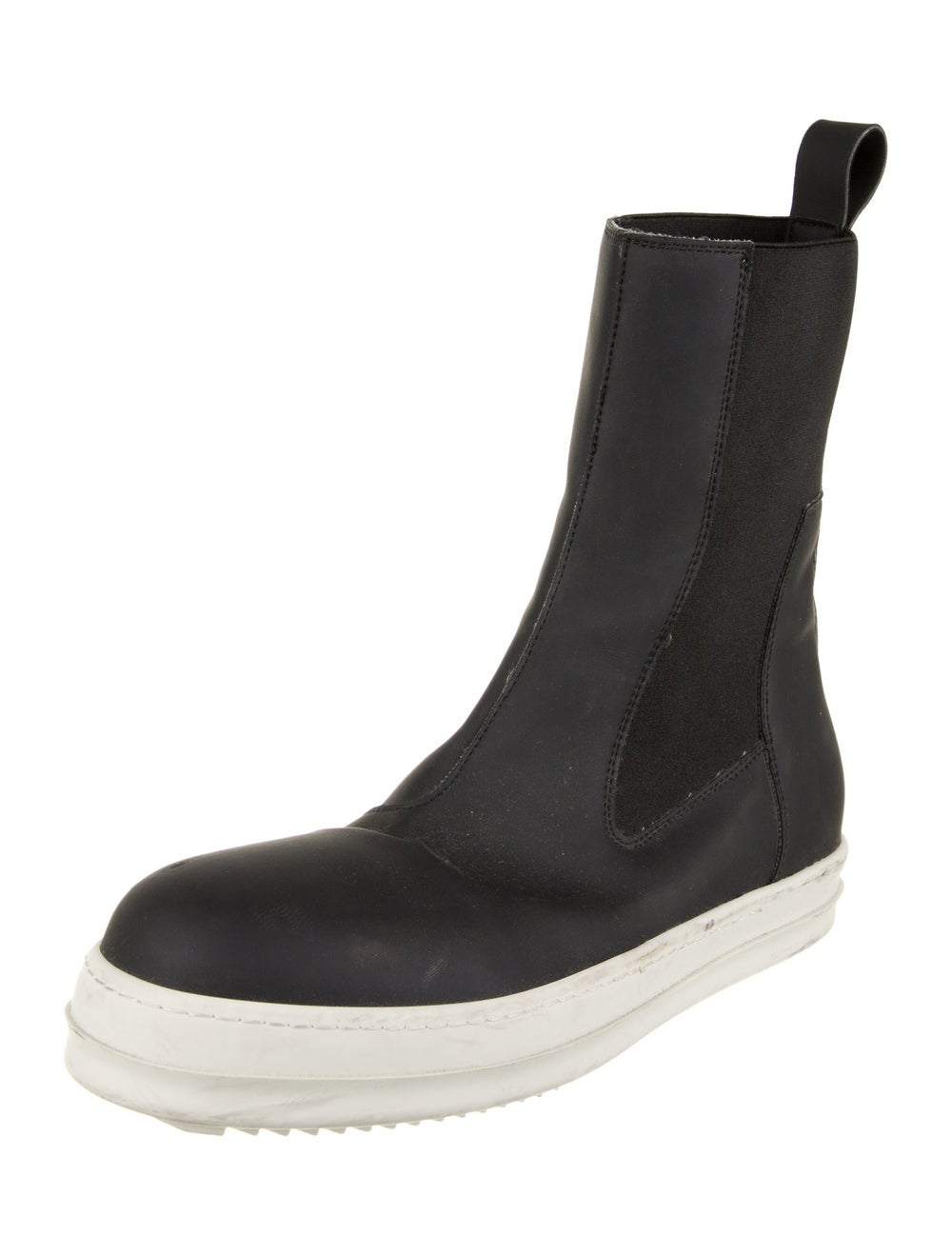 Rick Owens Drkshdw Rubber Rain Boots - Black Boots, Shoes - WDS30007 ...