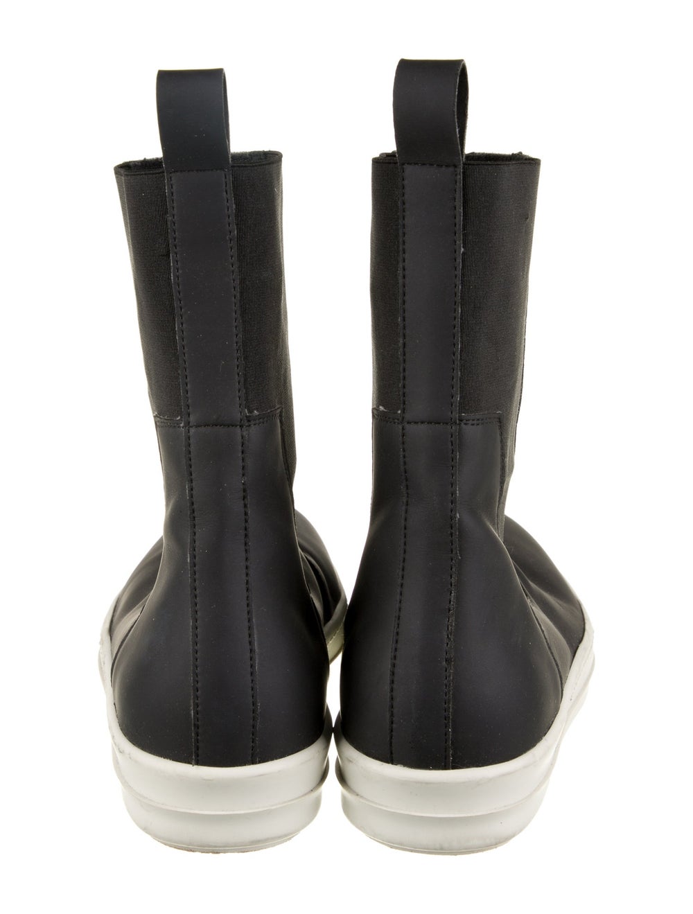 Rick Owens Drkshdw Rubber Rain Boots - Black Boots, Shoes - WDS30007 ...