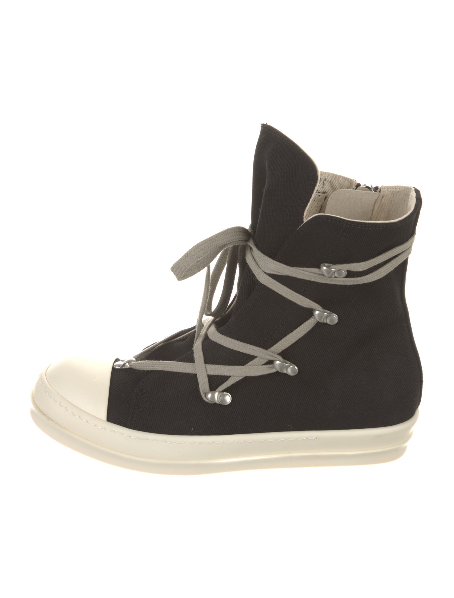 Rick Owens Drkshdw Canvas - Black Sneakers, Shoes - WDS31323 | The RealReal