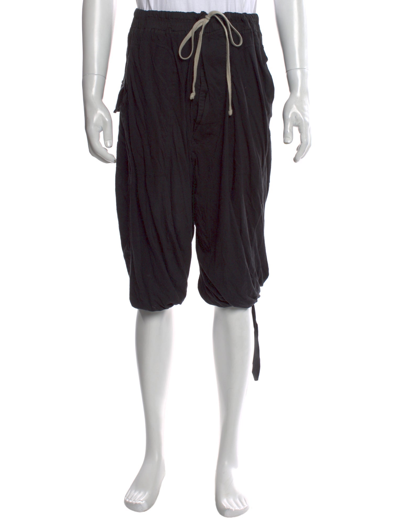 Rick Owens Drkshdw Jogger Shorts - Black Shorts, Clothing - WDS34085 ...