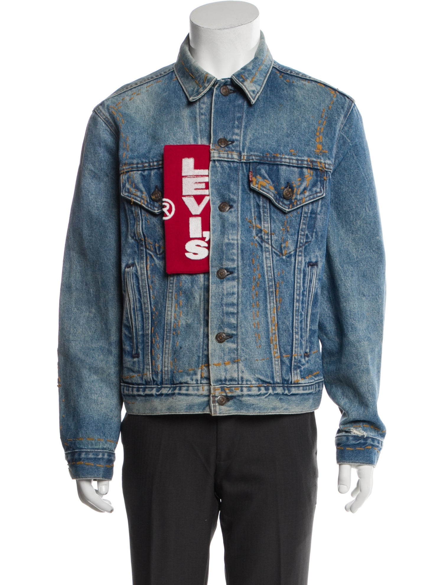 Denim Tears x Levi's x Cactus Plant Flea Market Graphic Print Denim ...